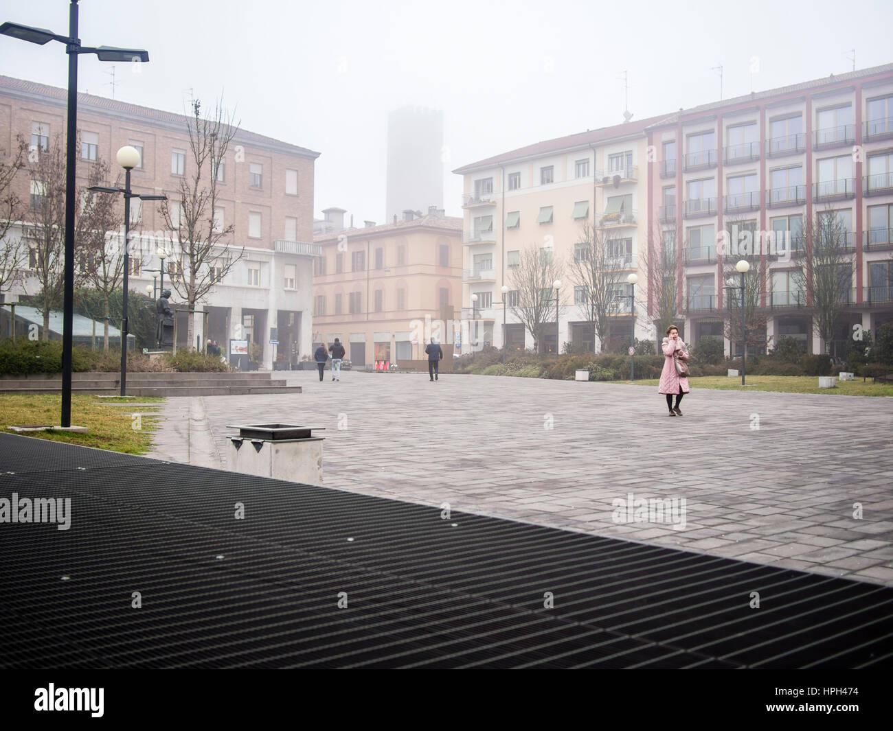 Piazza Marconi, Cremona, Italy Stock Photo - Alamy