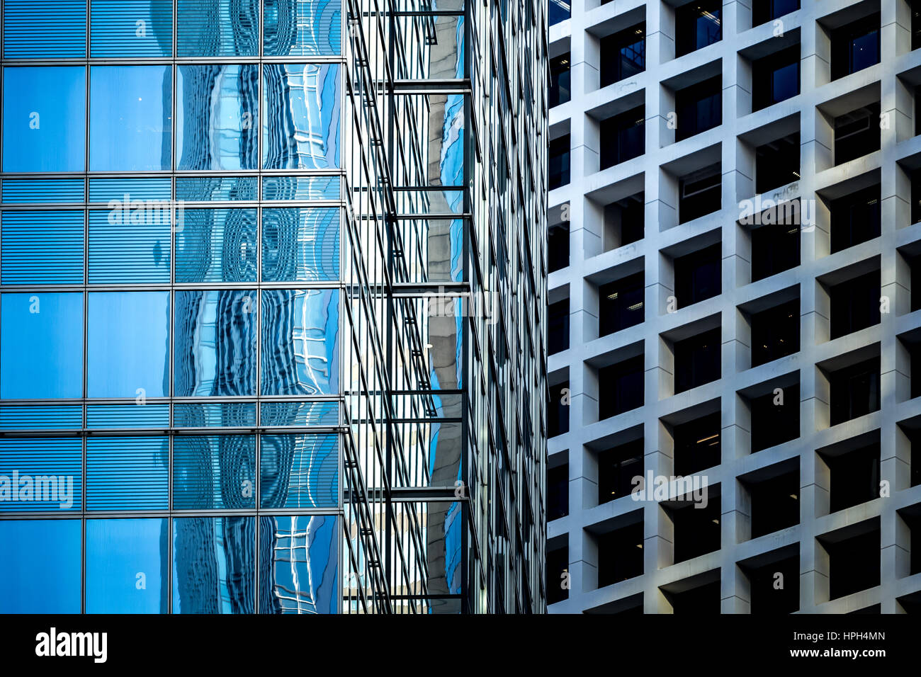 windows of commercial building in Hong Kong Stock Photo - Alamy