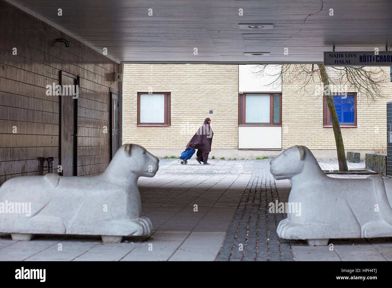 Rinkeby, a suburb of Stockholm Stock Photo - Alamy