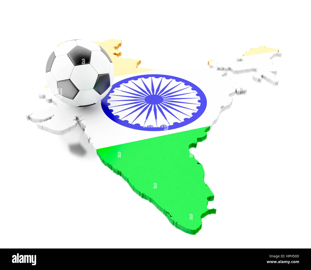 3d map india High Resolution Stock Photography and Images - Alamy
