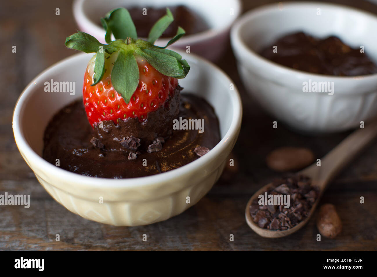 Choco pudding hi-res stock photography and images - Alamy