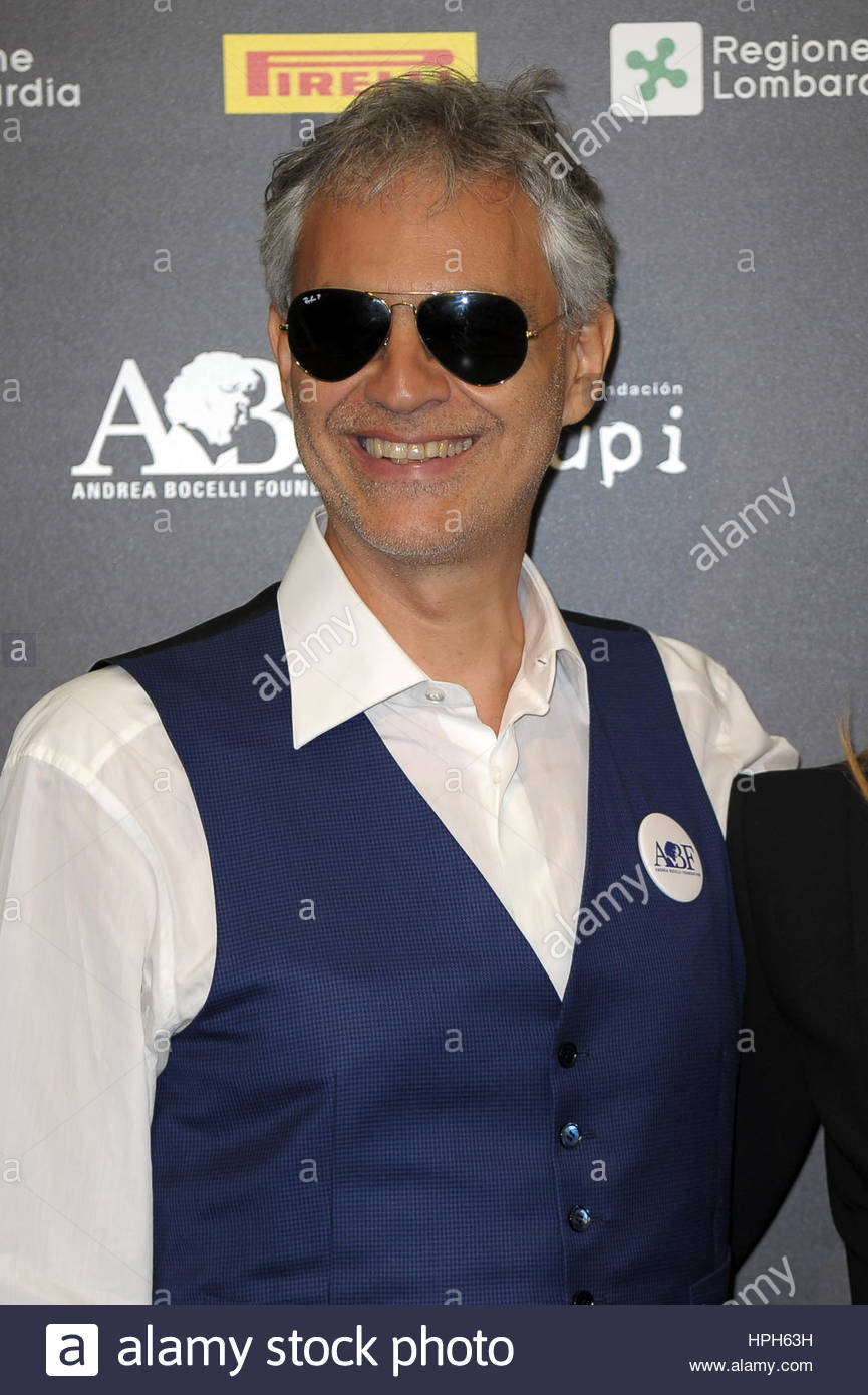 Andrea Bocelli Stock Photos & Andrea Bocelli Stock Images - Alamy
