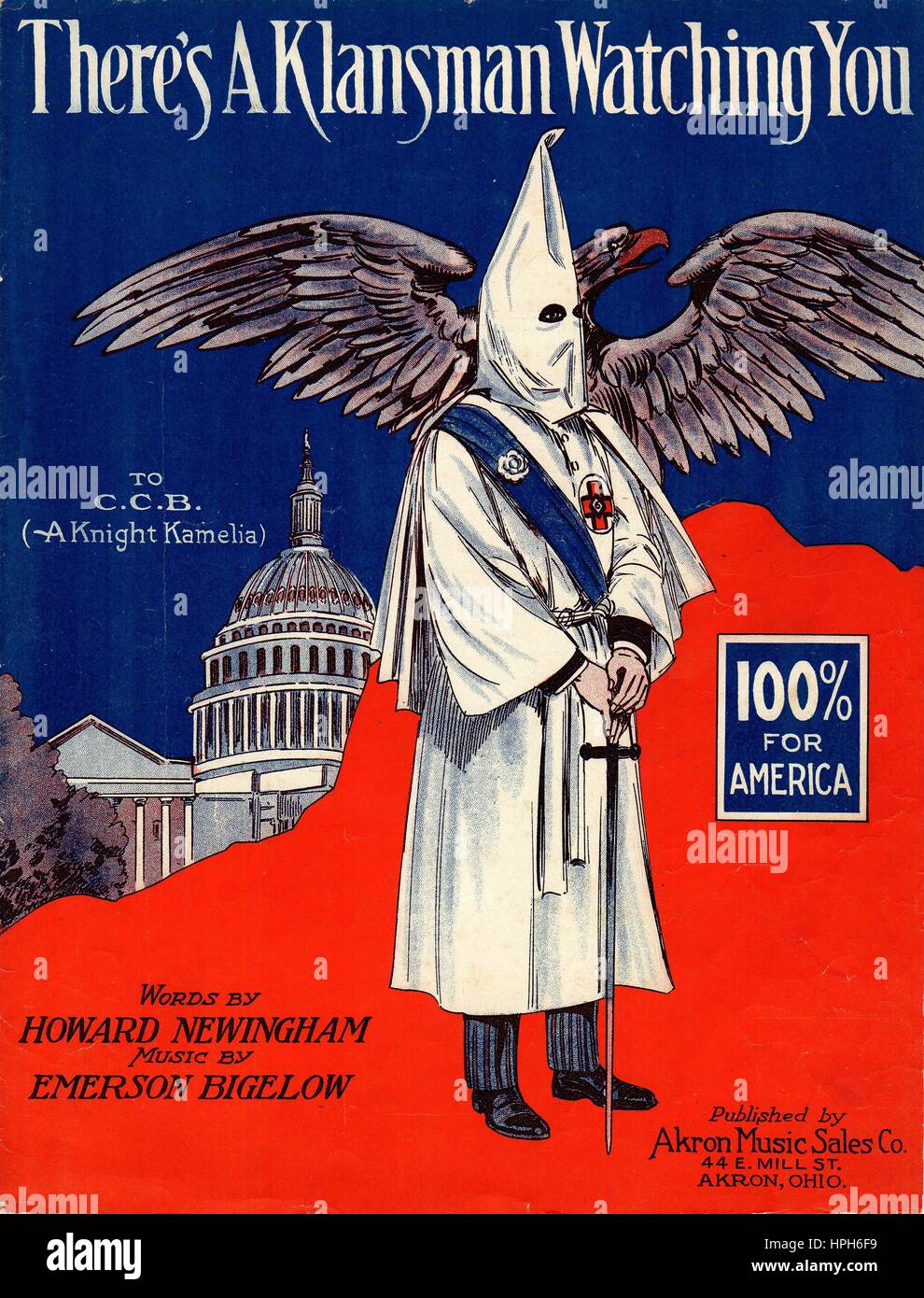 There's a Klansman Watching You Stock Photo - Alamy