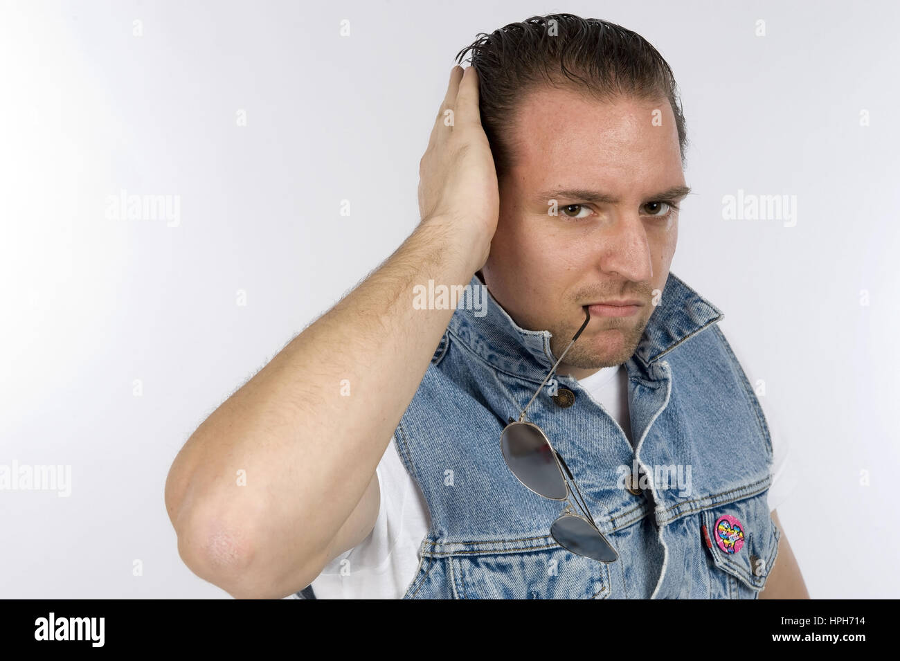 Macho - macho, Model released Stock Photo - Alamy