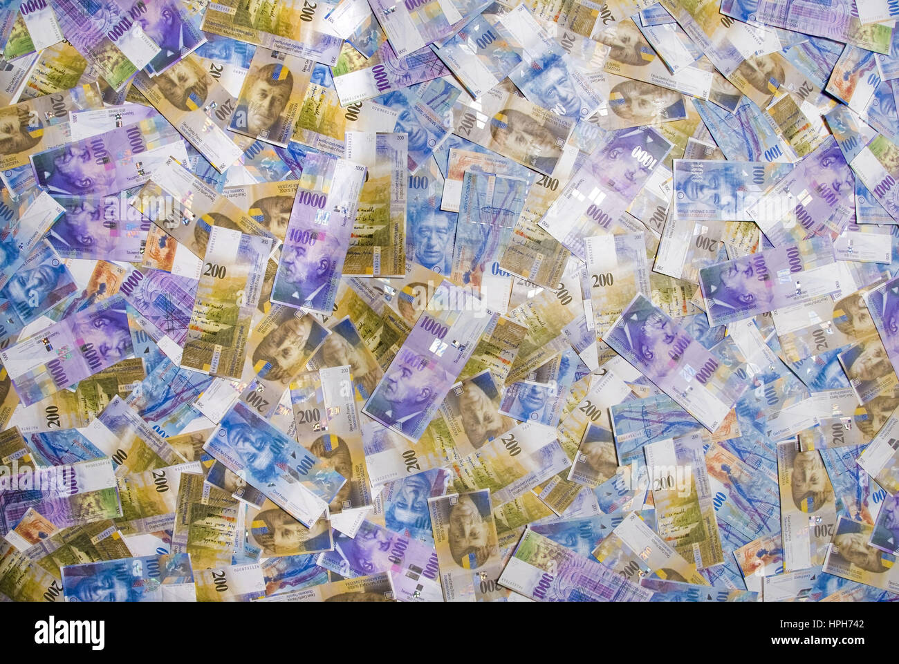 Schweizer Franken - Swiss Francs Stock Photo - Alamy