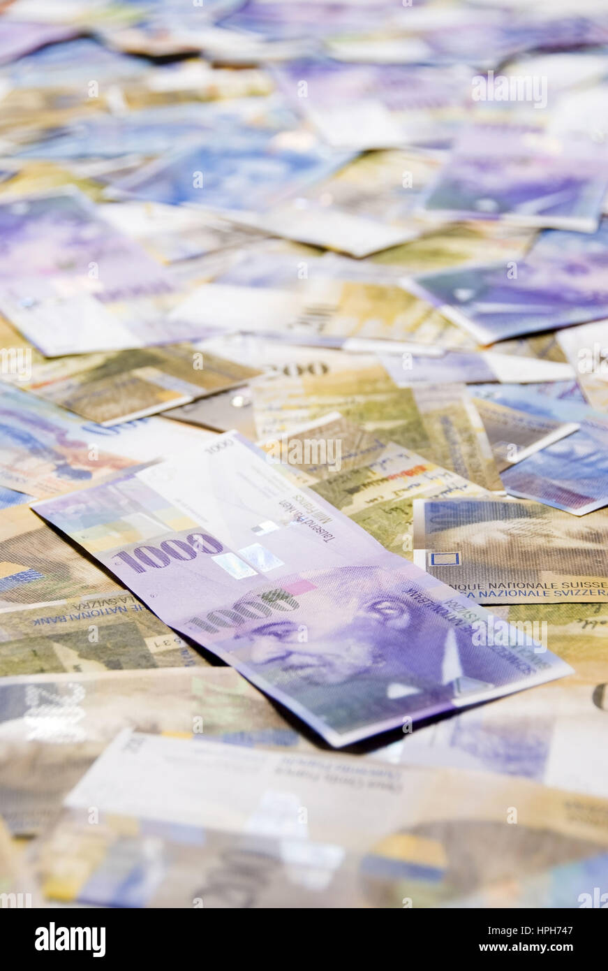 Schweizer Franken - Swiss Francs Stock Photo - Alamy