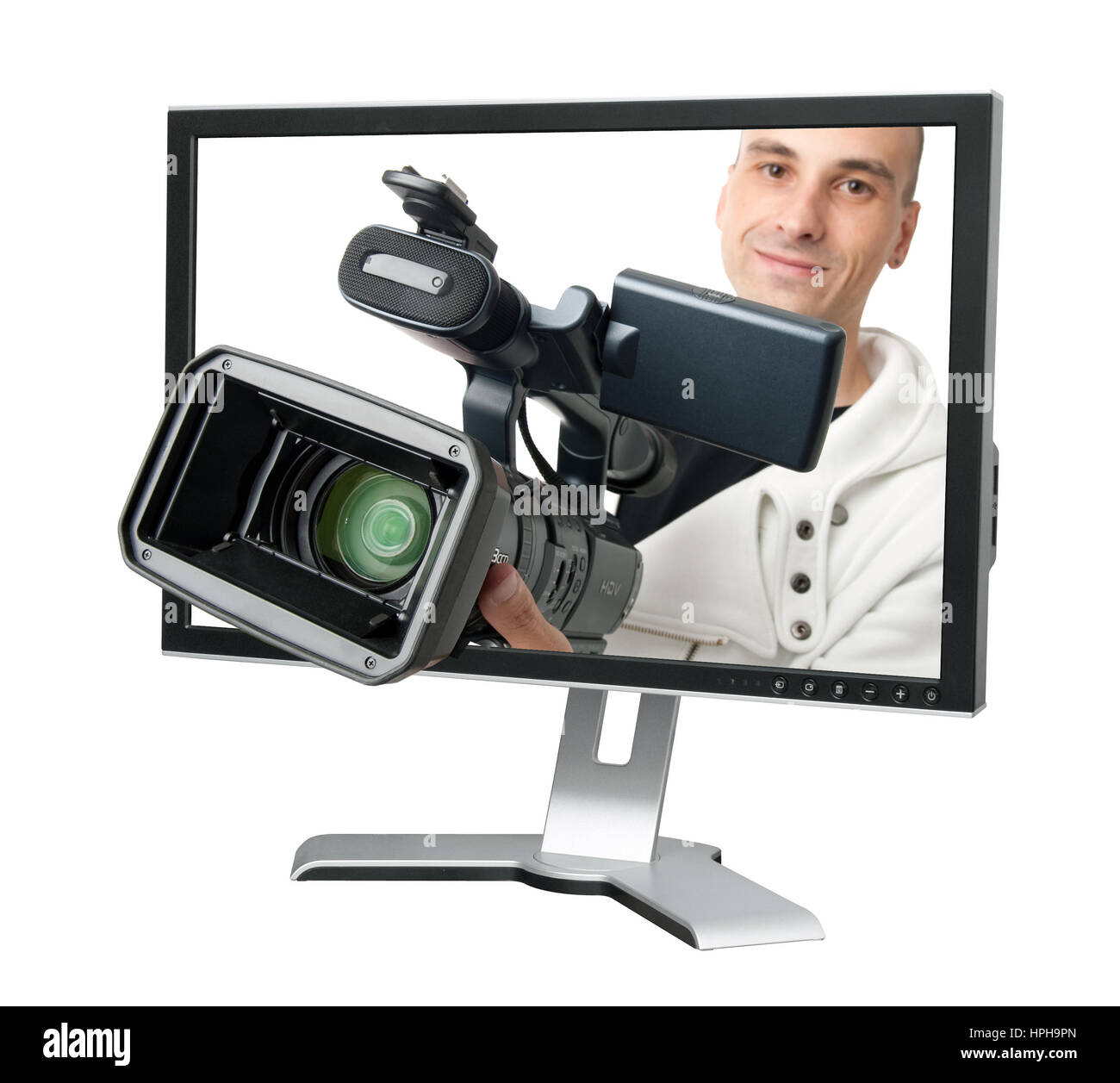 Cameraman isolated hi-res stock photography and images - Alamy