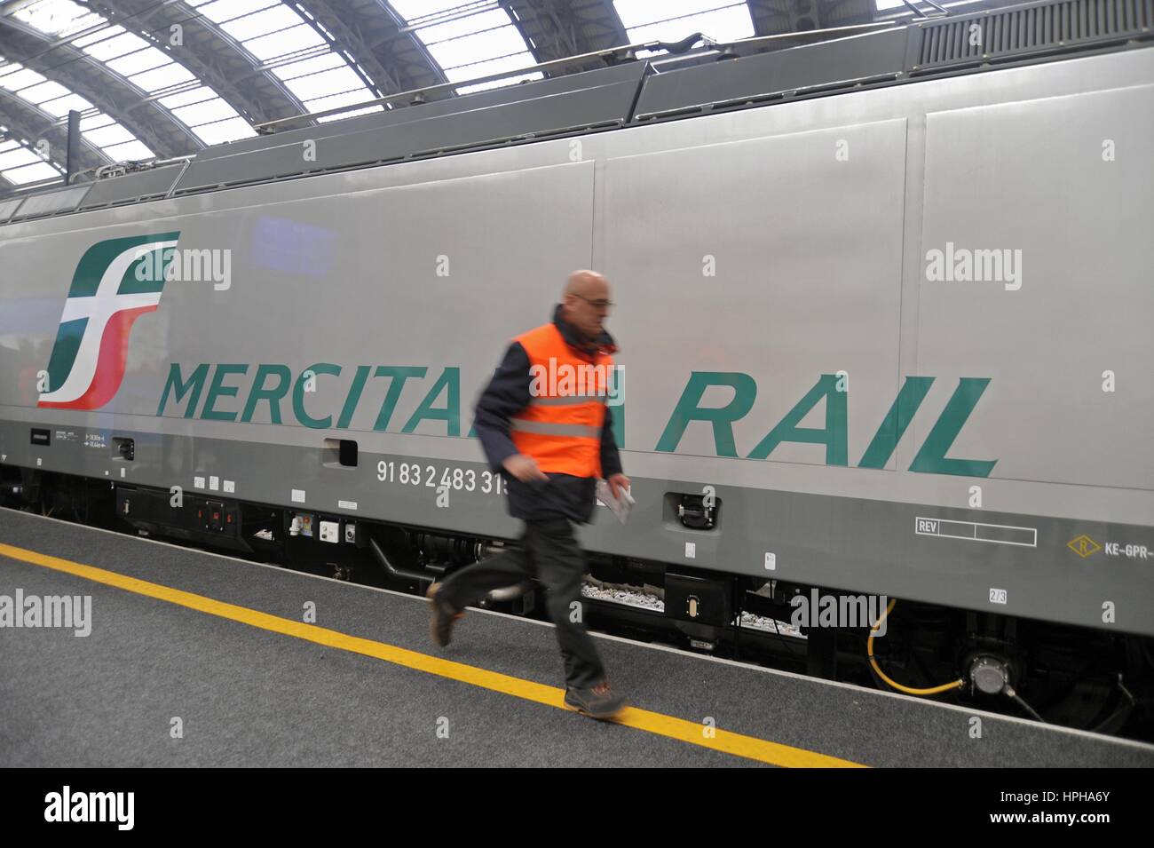 Train of Polo Mercitalia, grouping of the Italian FS Group companies ...