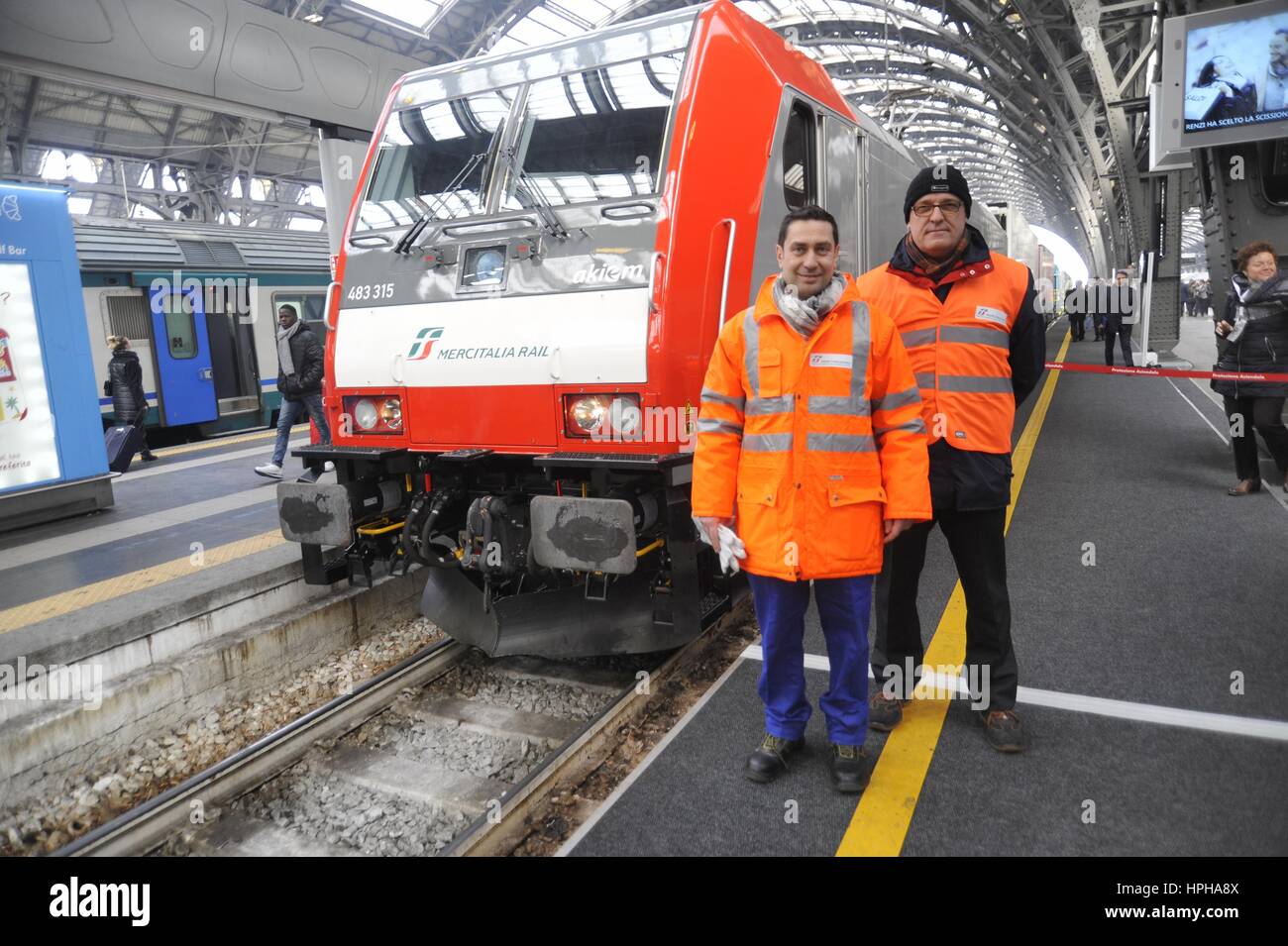 Train of Polo Mercitalia, grouping of the Italian FS Group companies ...