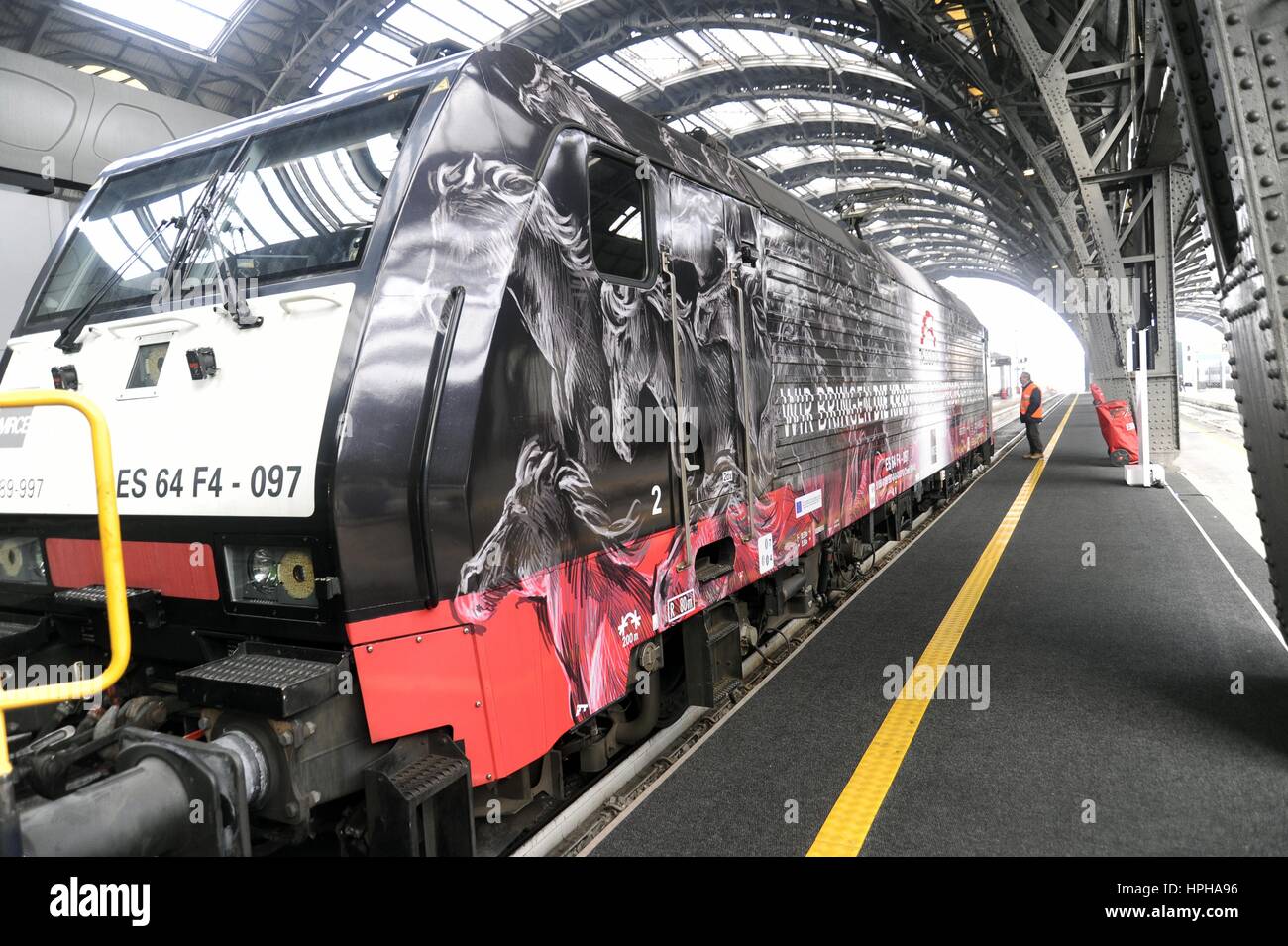 Train of Polo Mercitalia, grouping of the Italian FS Group companies ...