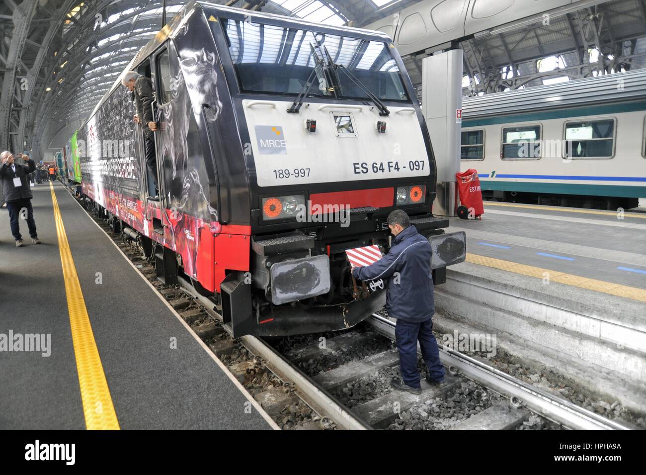 Train of Polo Mercitalia, grouping of the Italian FS Group companies ...