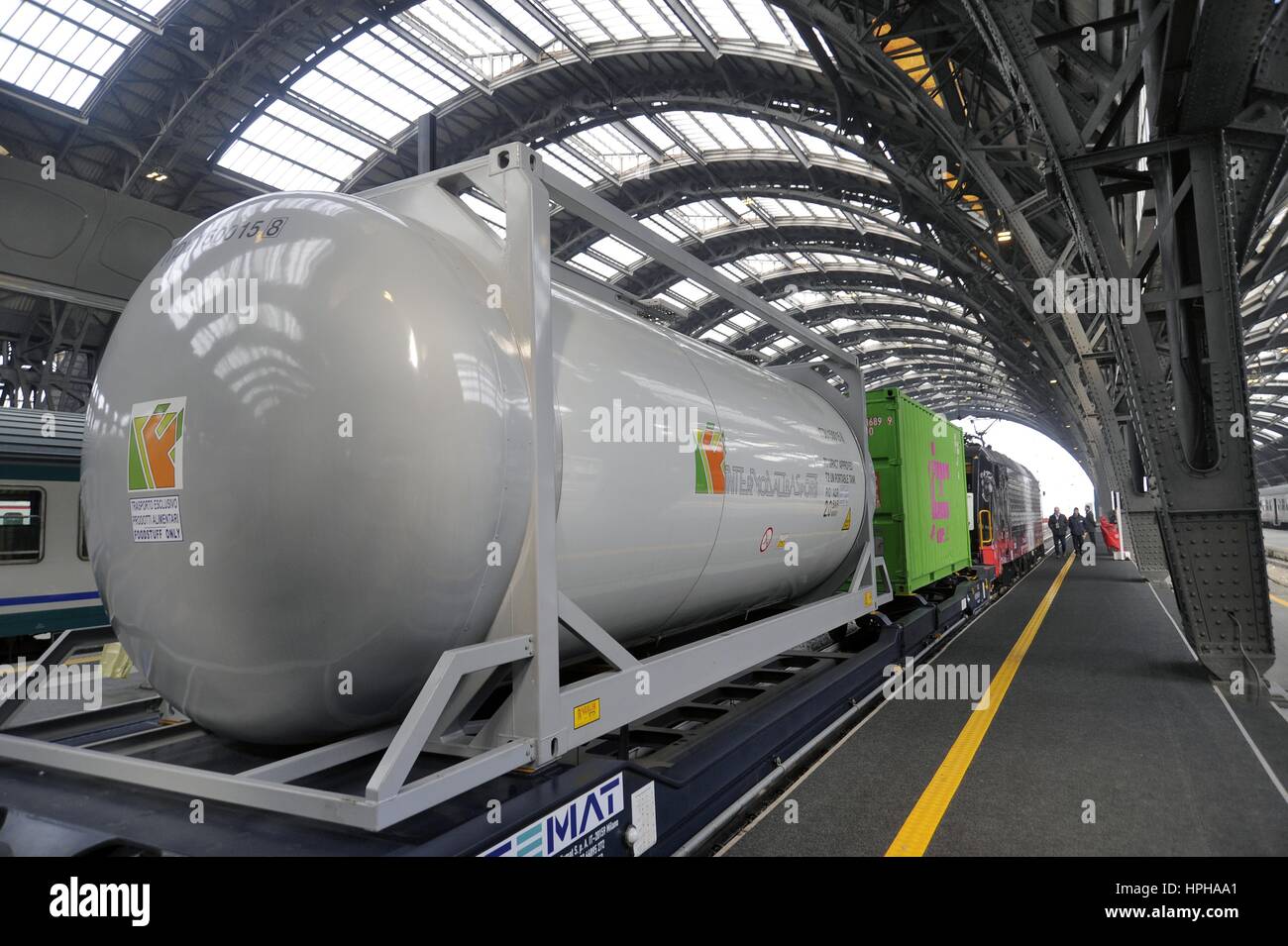 Train of Polo Mercitalia, grouping of the Italian FS Group companies ...