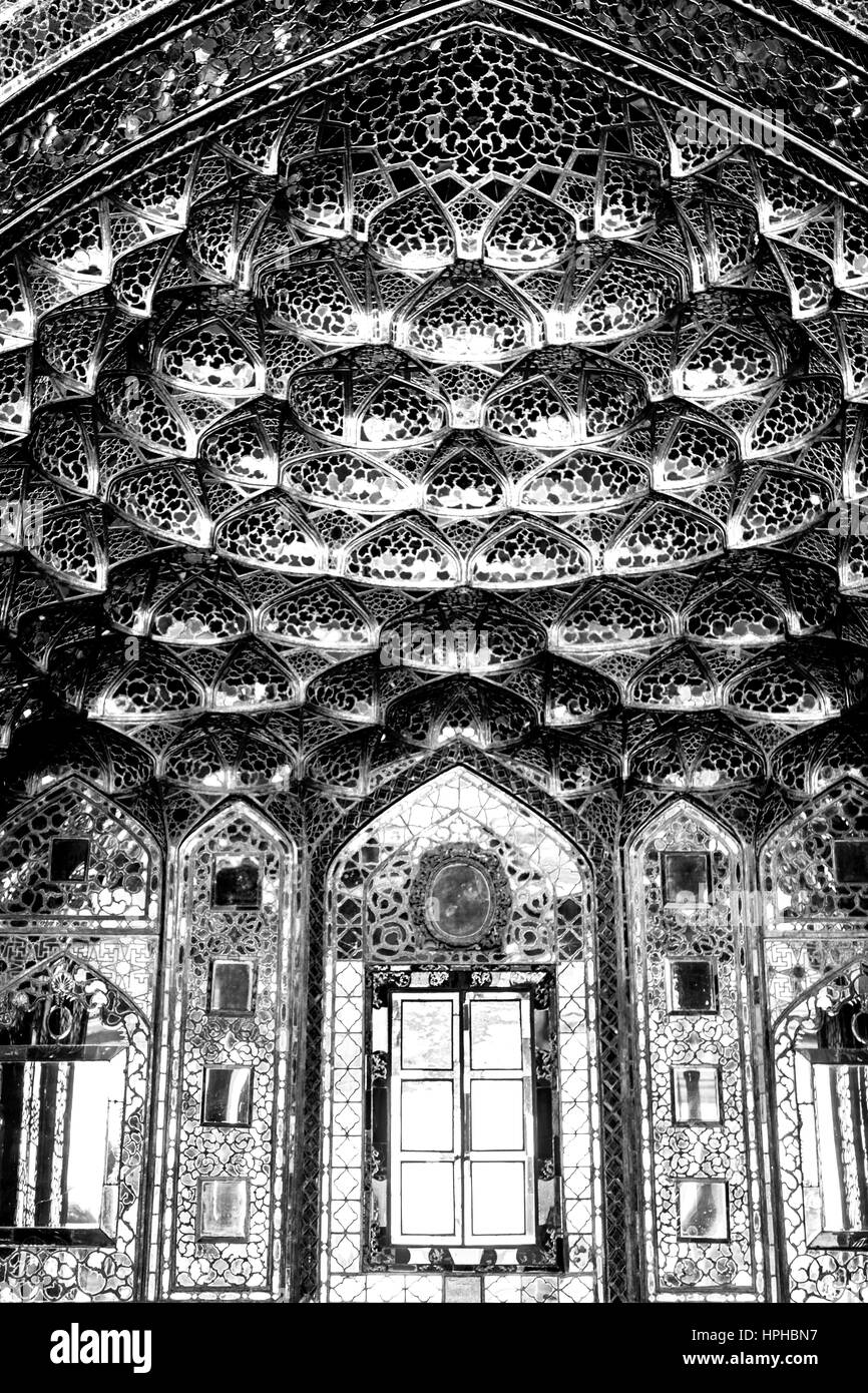 blur in iran abstract texture of the religion architecture mosque roof ...