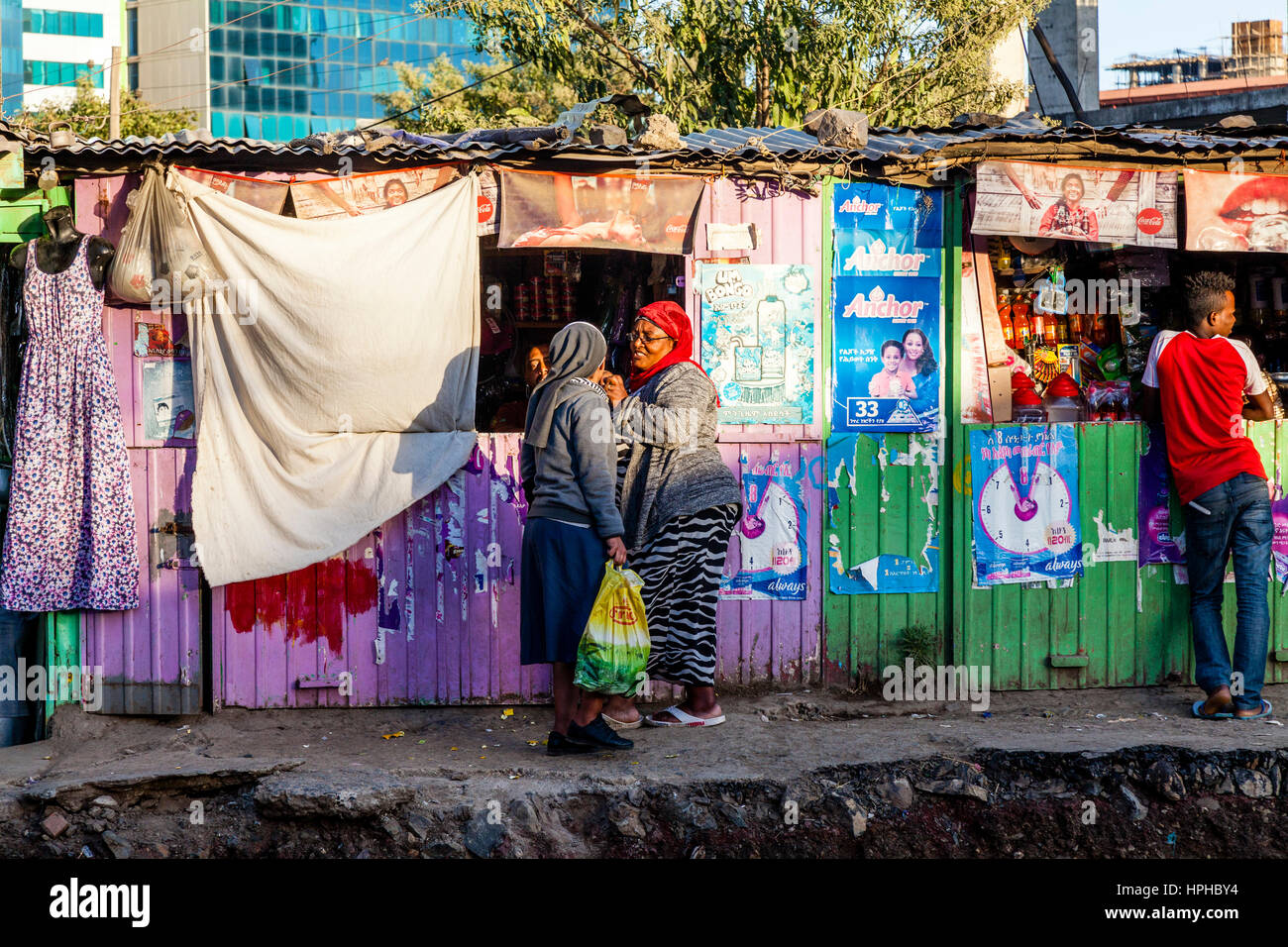 Ethiopia Addis Ababa Shopping