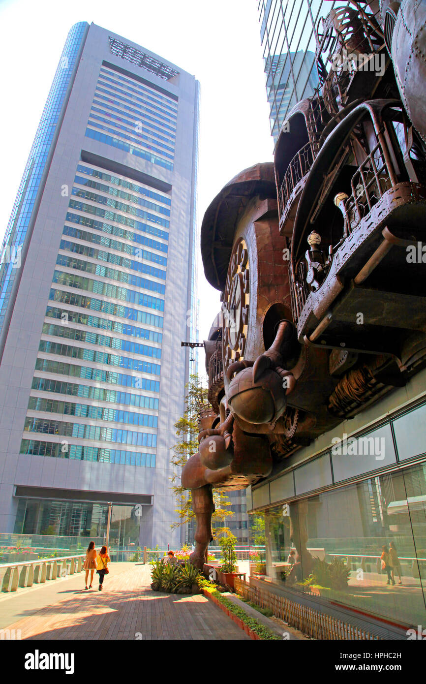 Giant miyazaki clock hi-res stock photography and images - Alamy