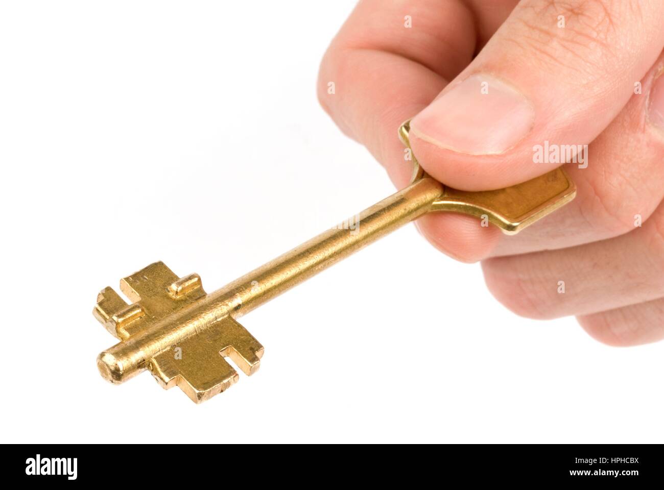 key in a hand Stock Photo - Alamy