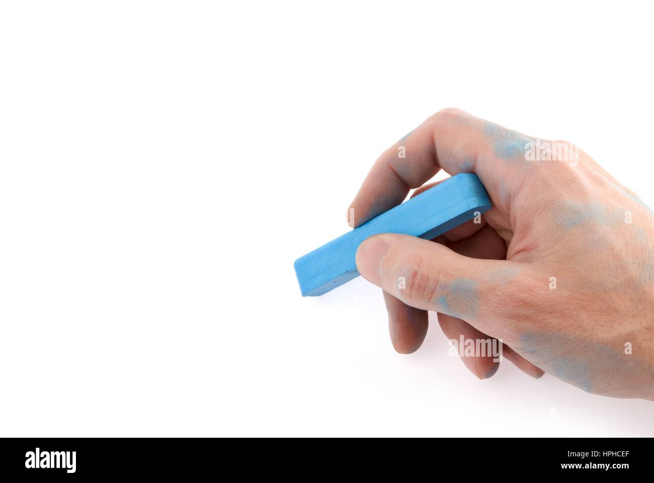 hand with crayon Stock Photo - Alamy