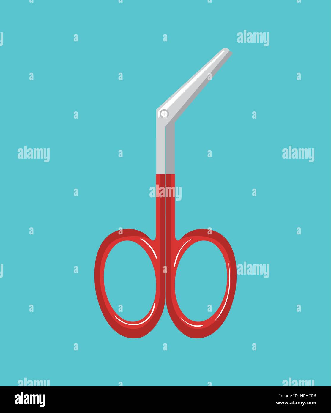 first aids scissors icon Stock Vector Image & Art - Alamy