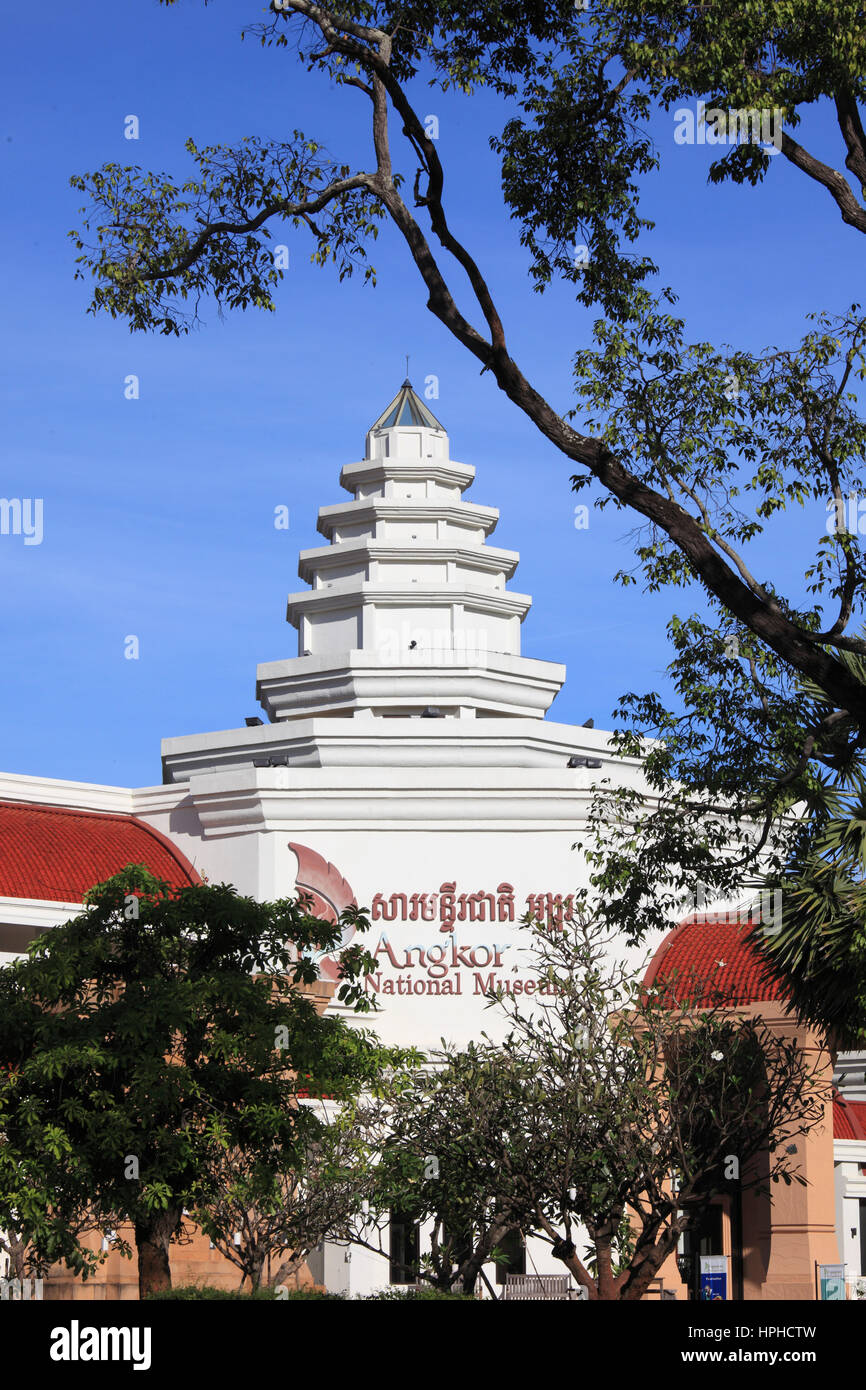 Cambodia, Siem Reap, Angkor National Museum Stock Photo - Alamy