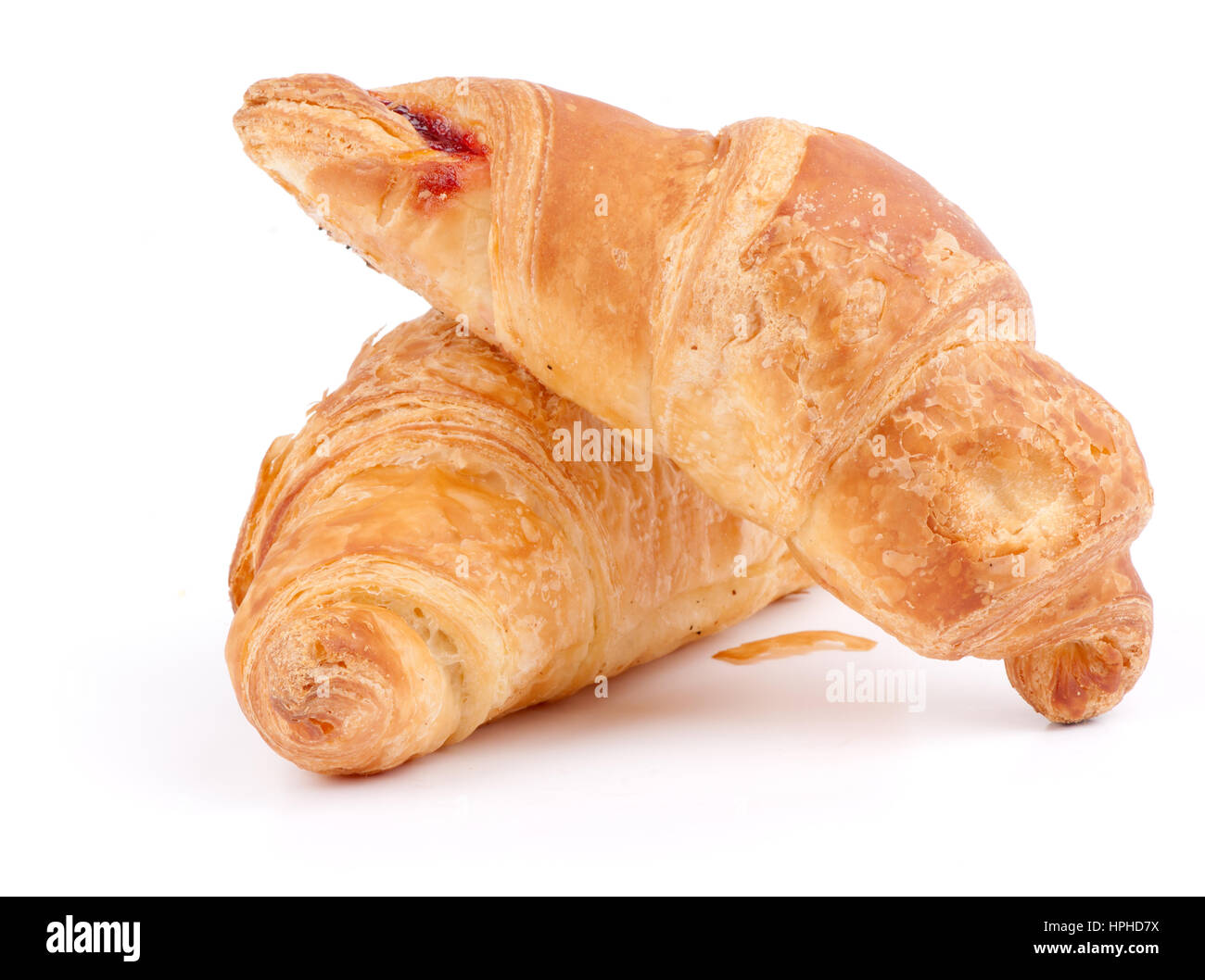 Croissant piece Cut Out Stock Images & Pictures - Alamy
