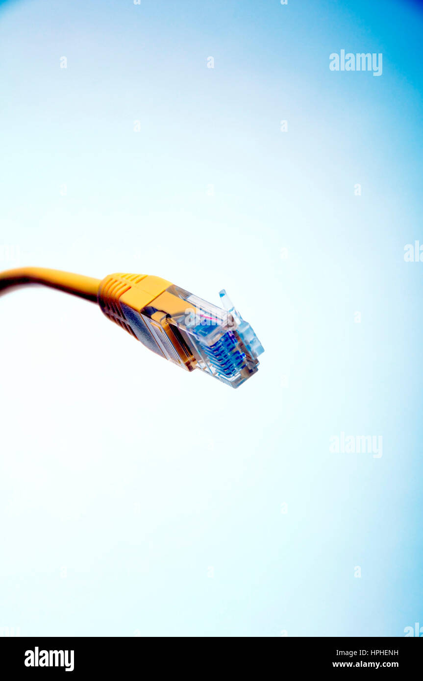 ethernet network cable Stock Photo - Alamy