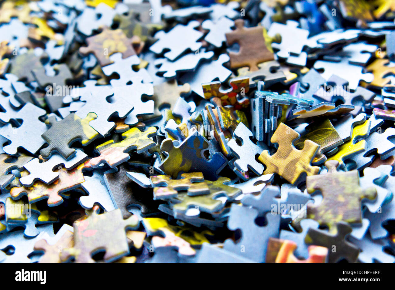 Jigsaw Puzzle Pieces Scattered High Resolution Stock Photography and ... Jigsaw Puzzle Pieces Scattered High Resolution Stock Photography and ...