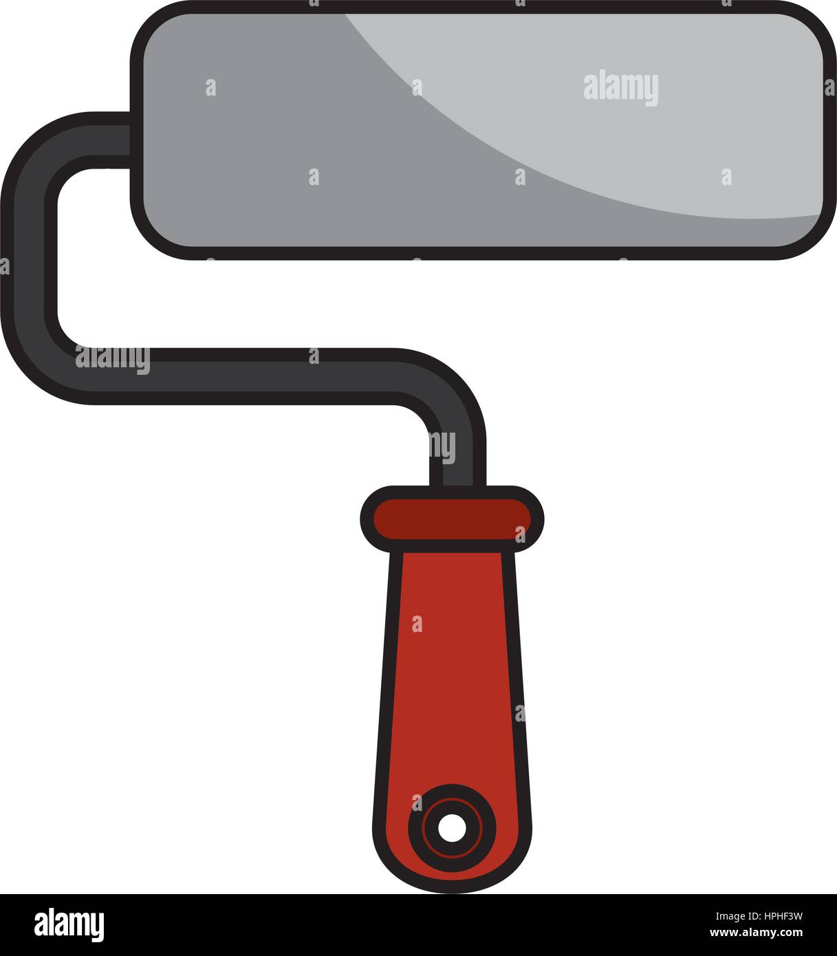 roller painter isolated icon Stock Vector Image & Art - Alamy