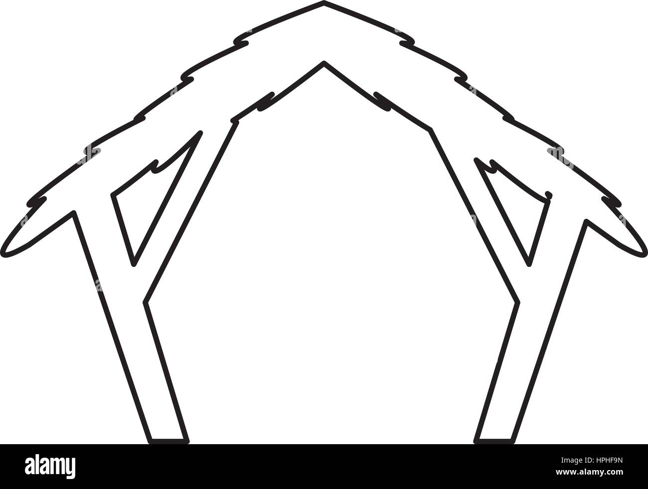 manger stable figure silhouette icon Stock Vector Image & Art - Alamy