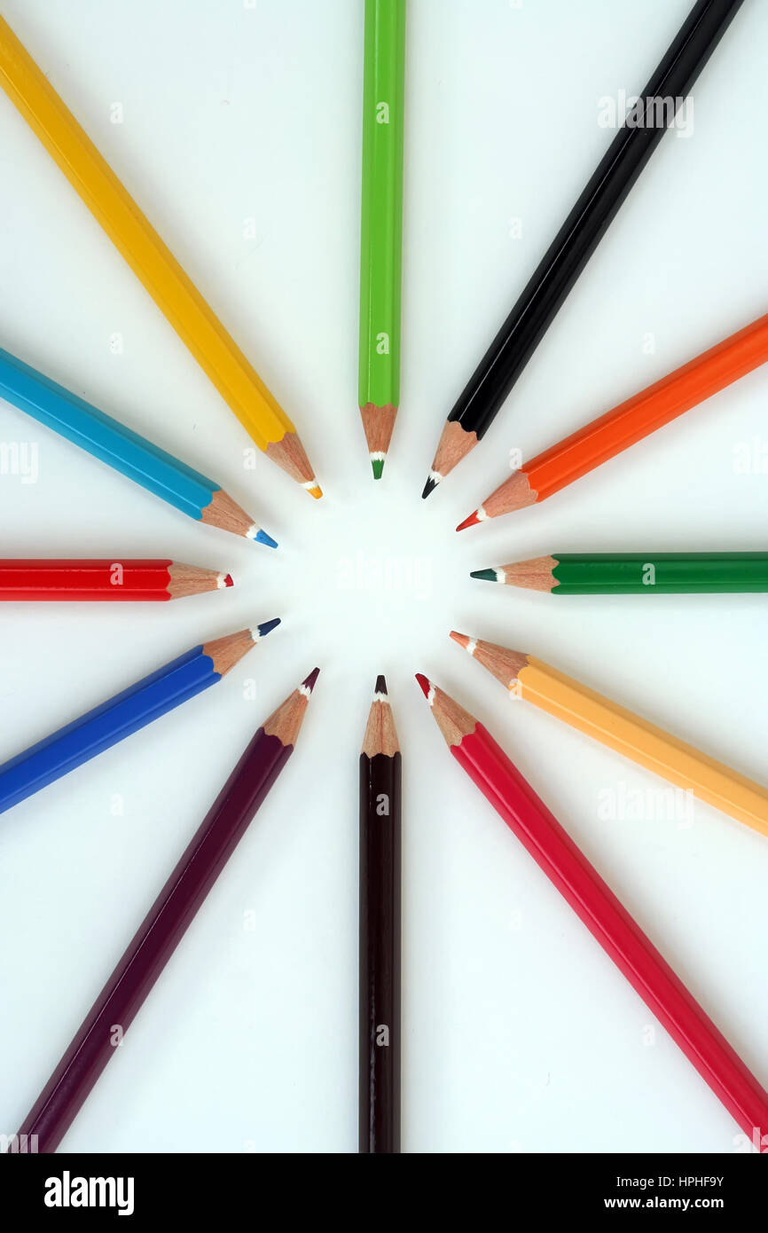 Crayon colors hi-res stock photography and images - Alamy