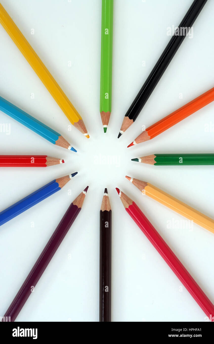 Crayon colors hi-res stock photography and images - Alamy