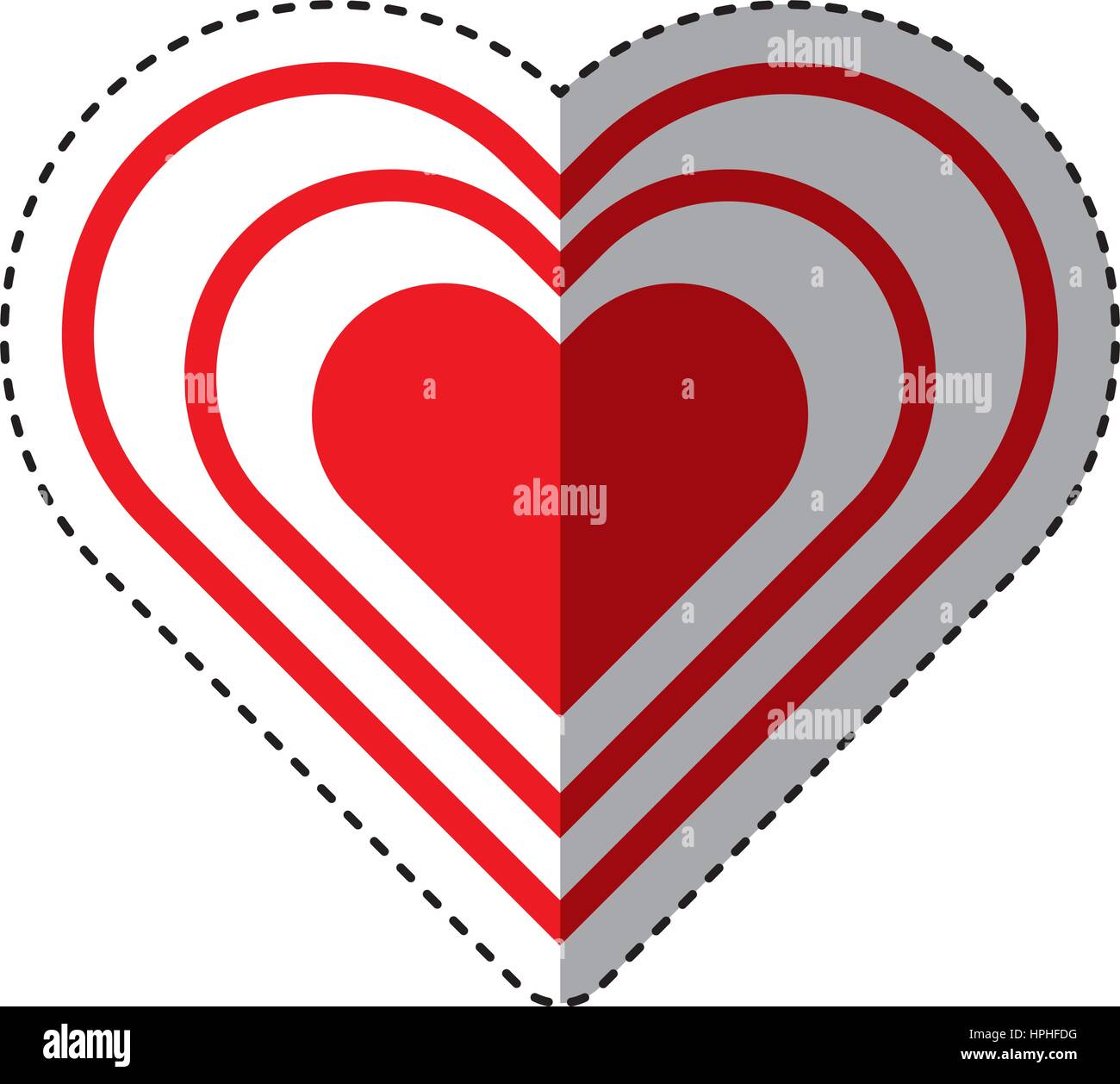 heart love card icon Stock Vector Image & Art - Alamy