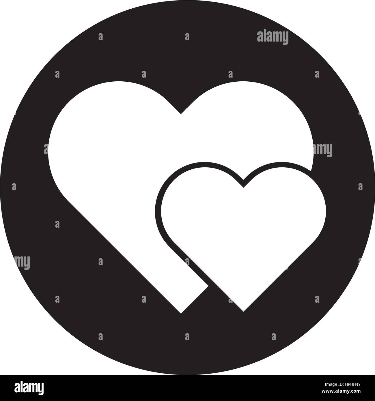 heart love card icon Stock Vector Image & Art - Alamy