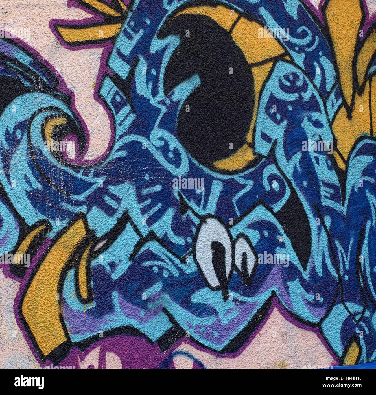 Graffiti fresco hi-res stock photography and images - Alamy