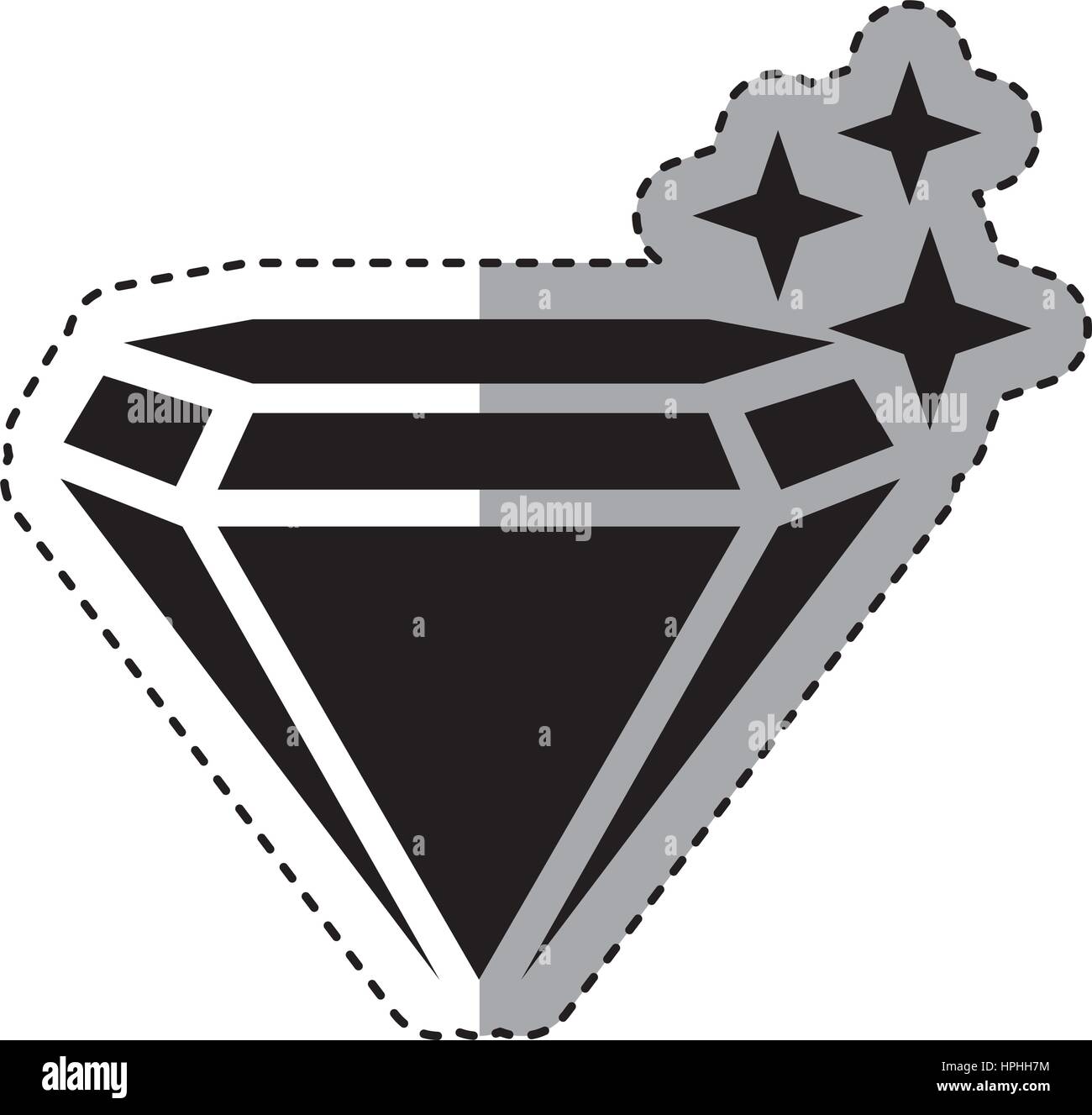 mine diamond isolated icon Stock Vector Image & Art - Alamy