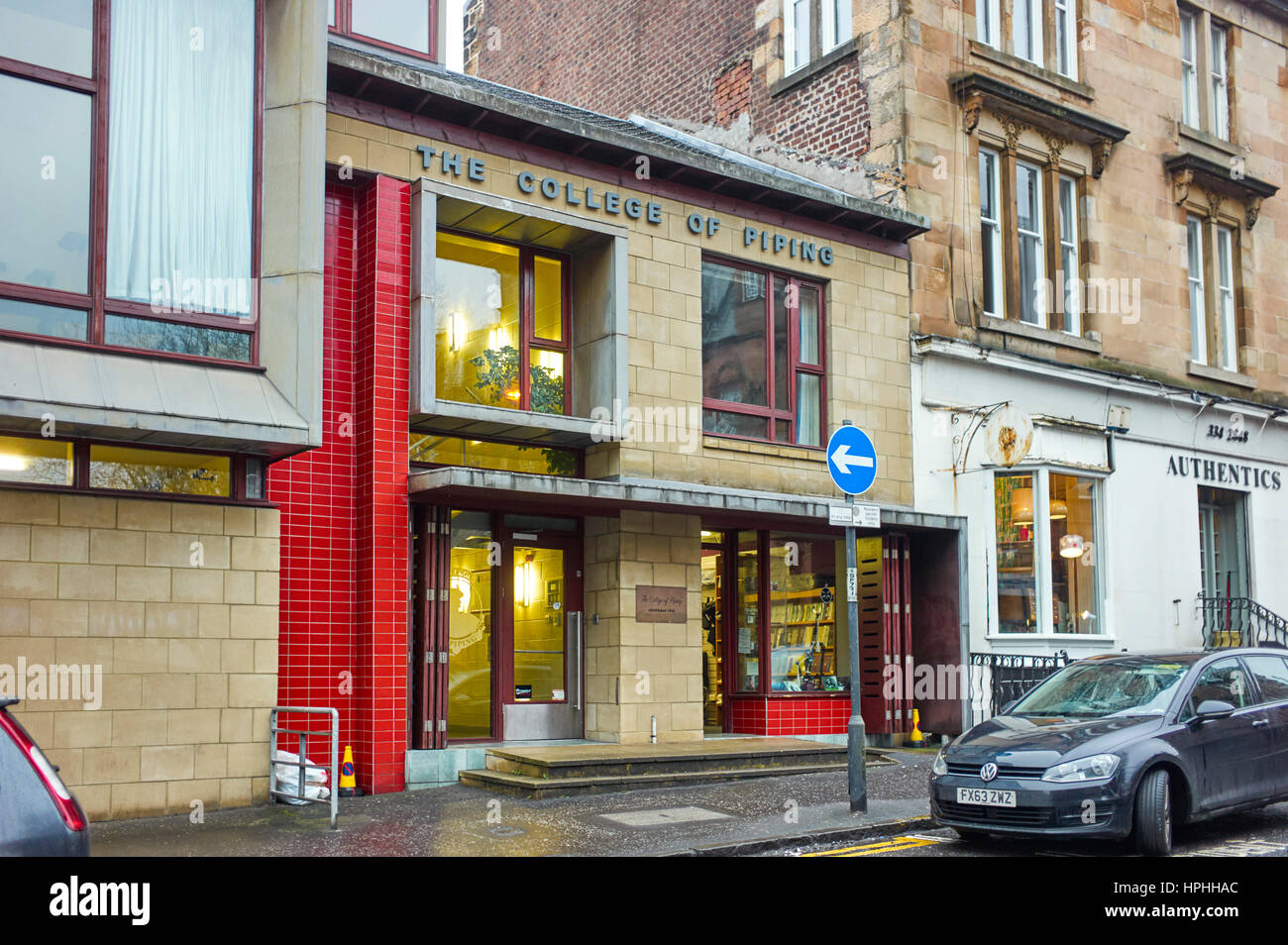 The College of Piping in Glasgow Stock Photo - Alamy