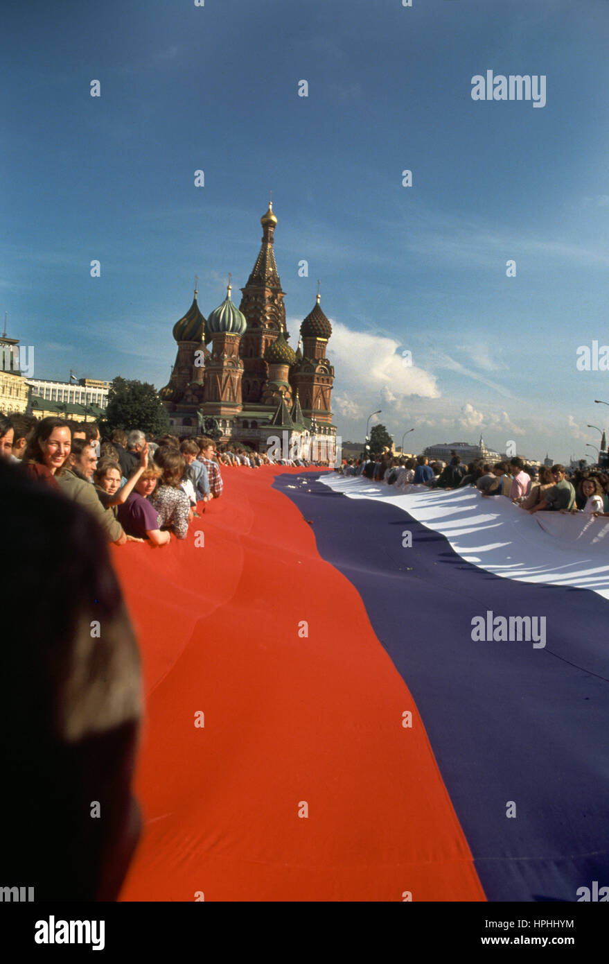 Large russian flag hi-res stock photography and images - Alamy
