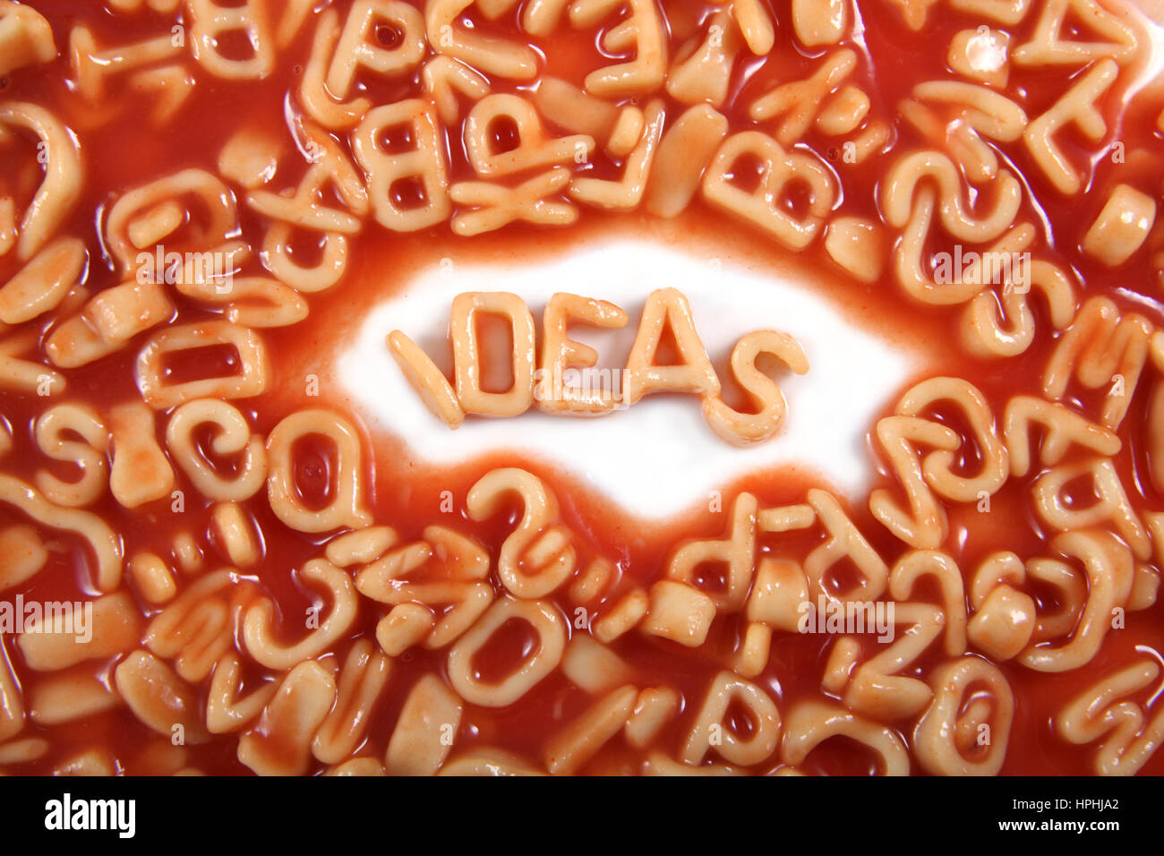 Pasta word hi-res stock photography and images - Alamy