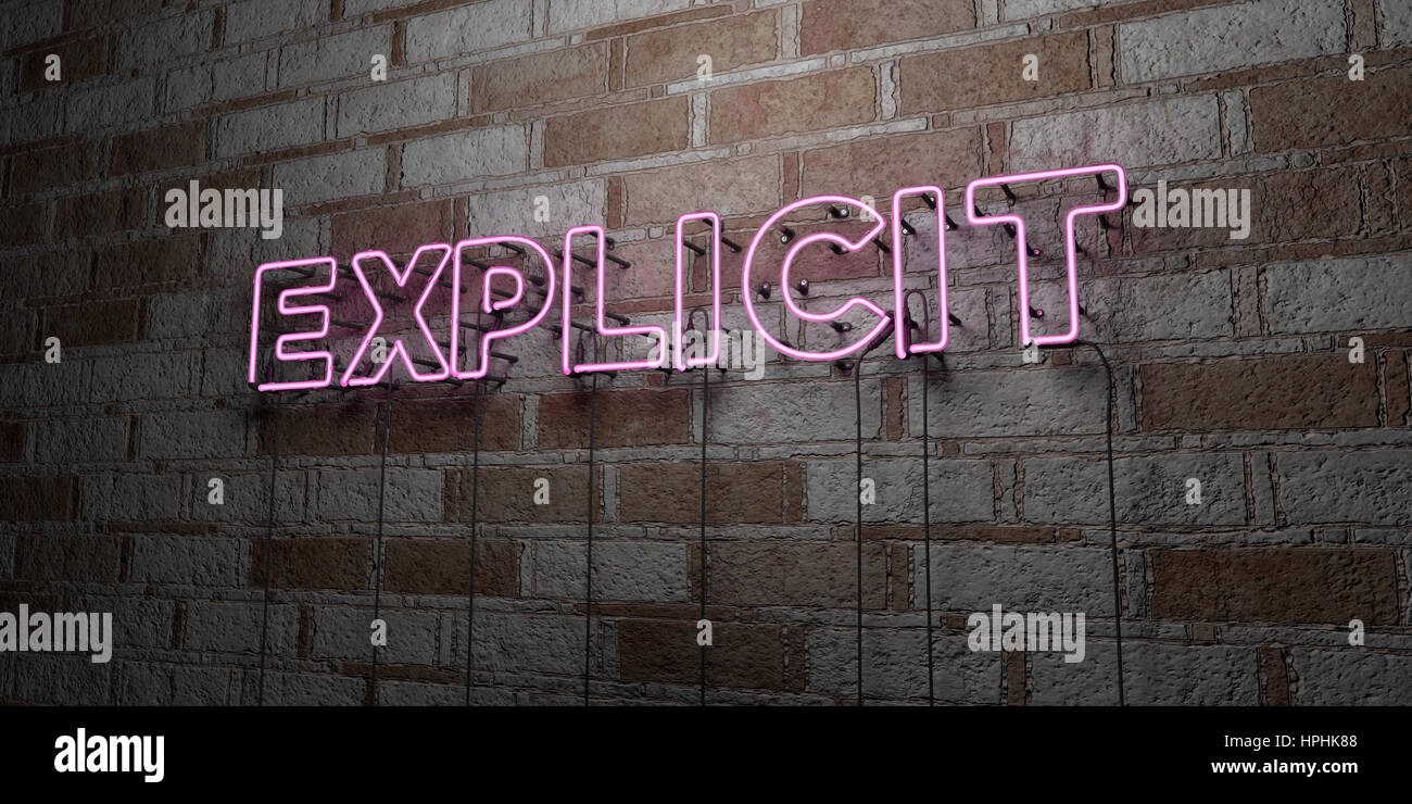 Explicit sign hi-res stock photography and images - Alamy