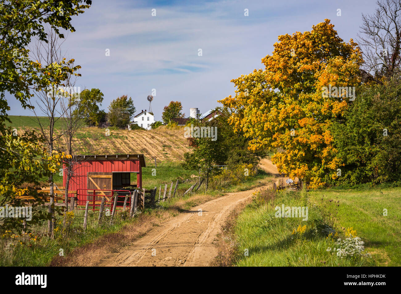 Usa countryside farm farming hi-res stock photography and images - Alamy