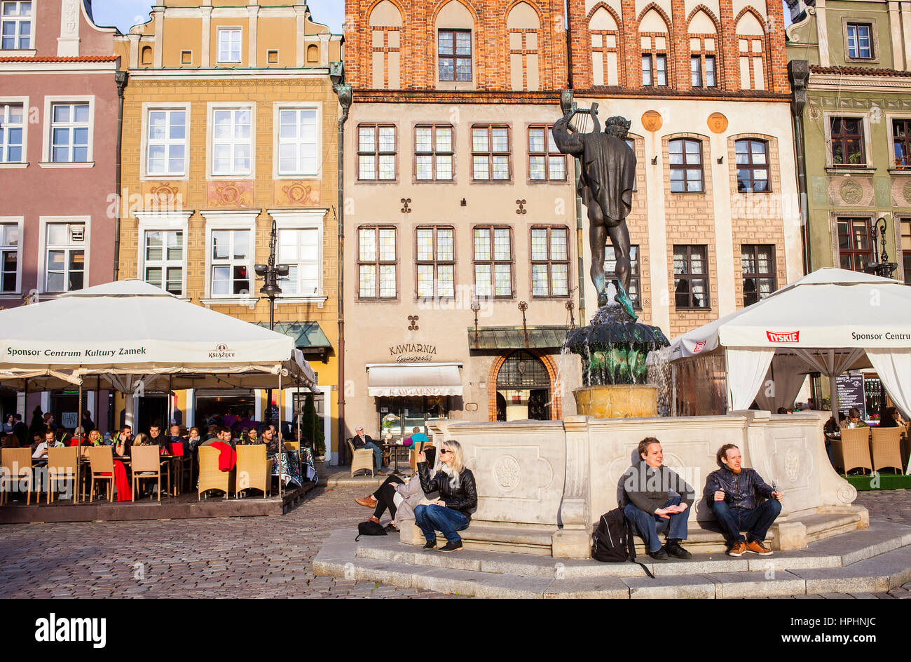 Old Market Square, Poznan, Poland Stock Photo - Alamy