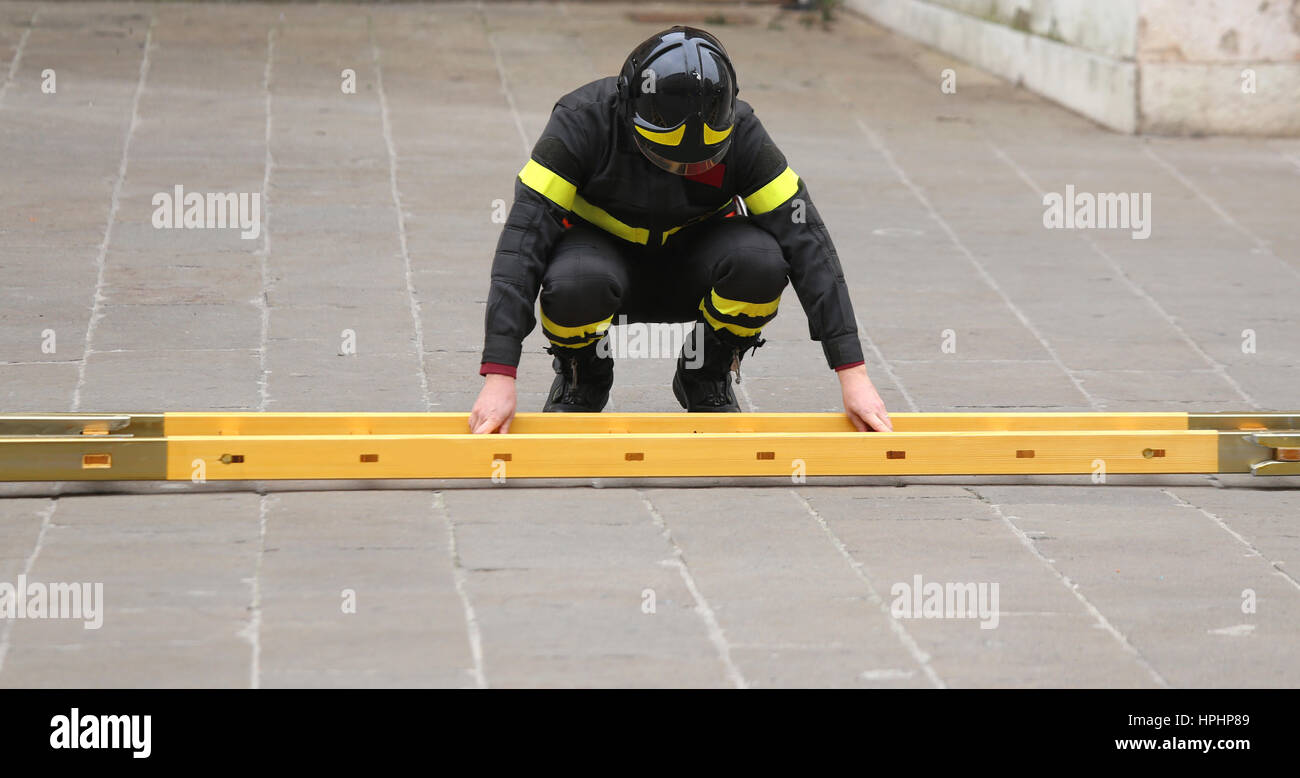Fire drill stair hi-res stock photography and images - Alamy