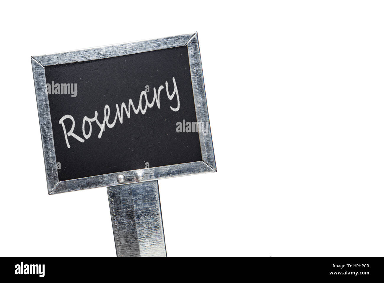 Rosemary plant label hi-res stock photography and images - Alamy