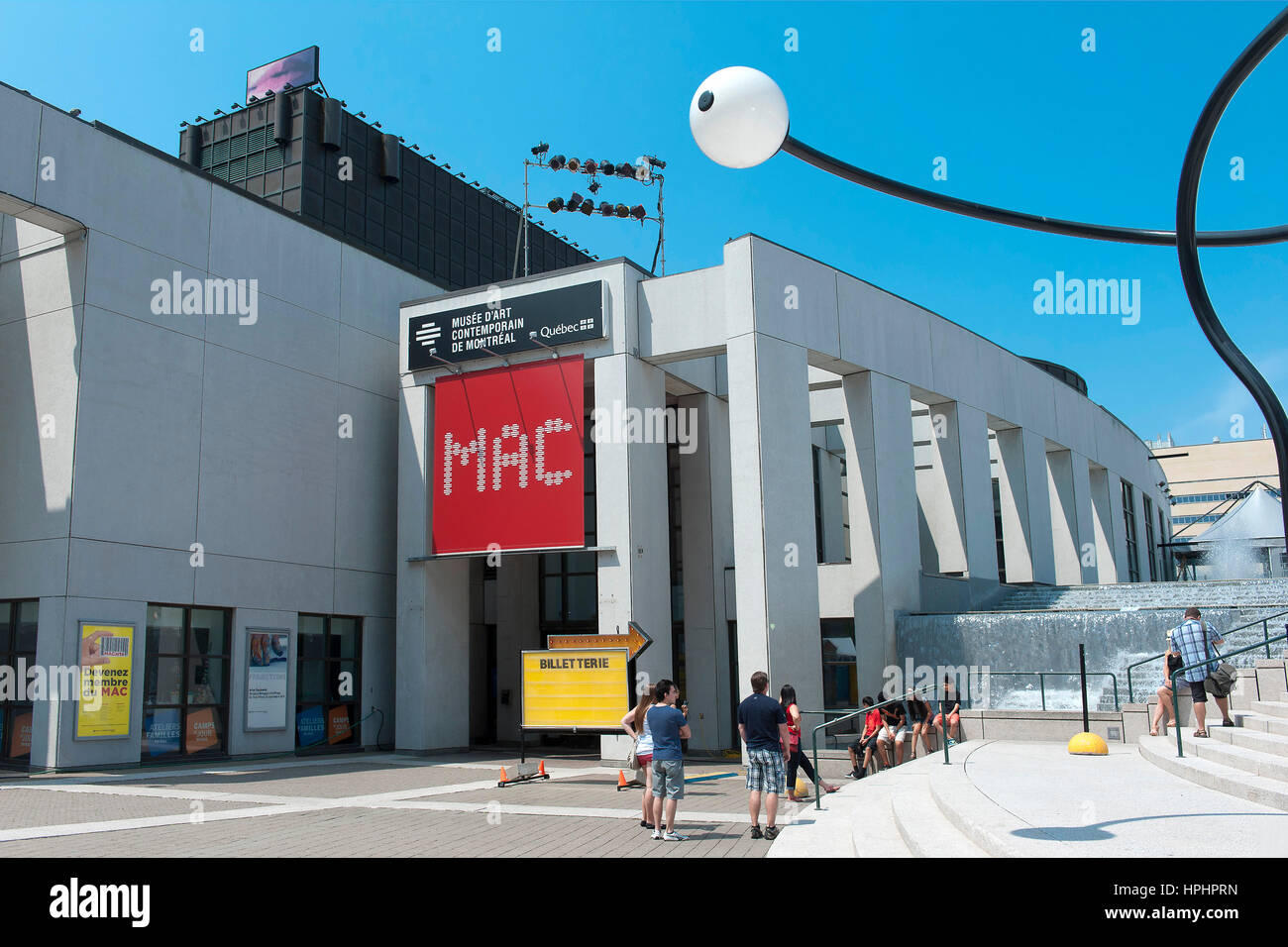 Canada. Province of Quebec. Montreal. The city center. Place des Arts ...