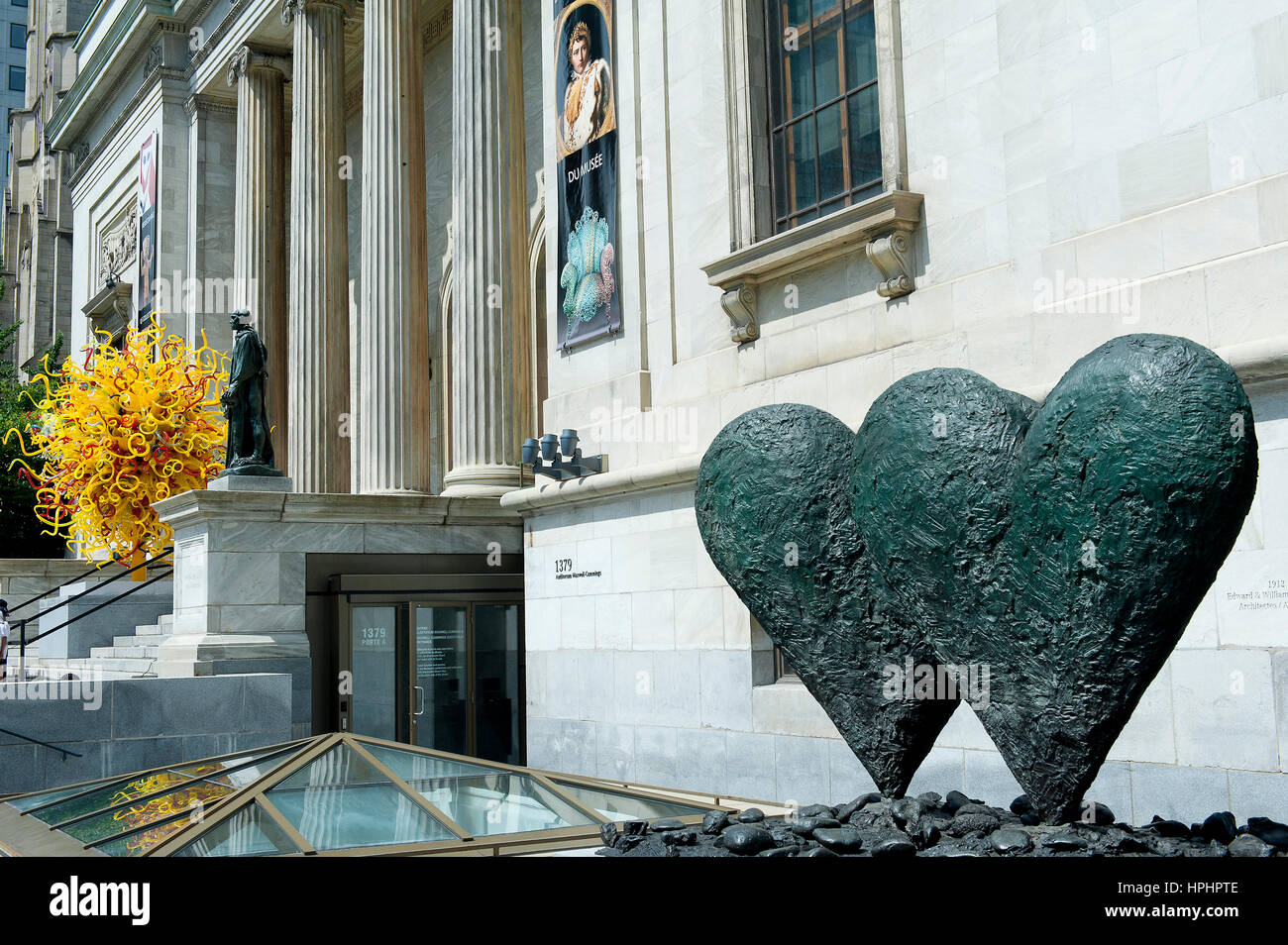 Canada. Province of Quebec. Montreal. The city center. Museum of Fine ...