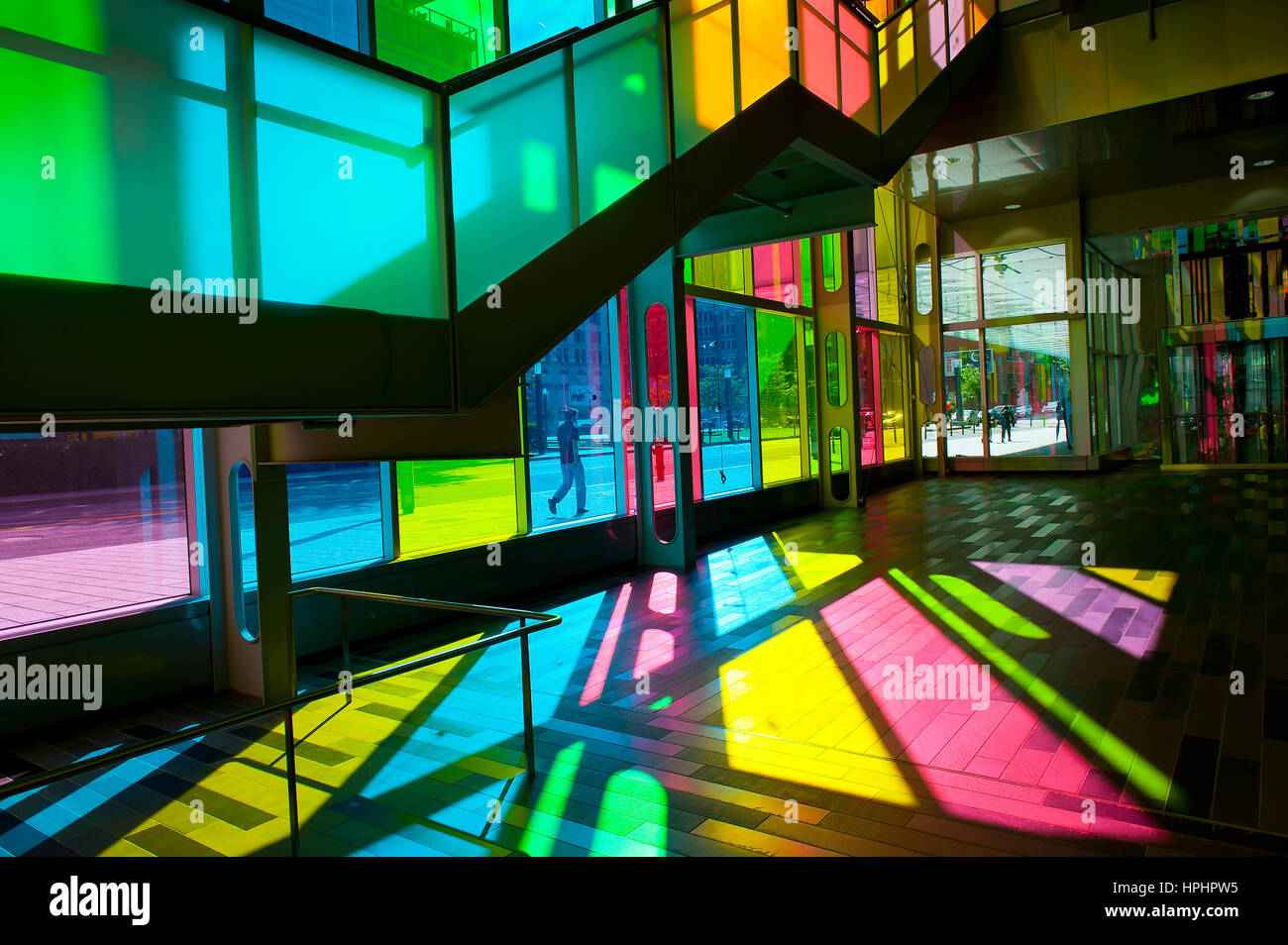 Canada. Province of Quebec. Montreal. The international district. The ...