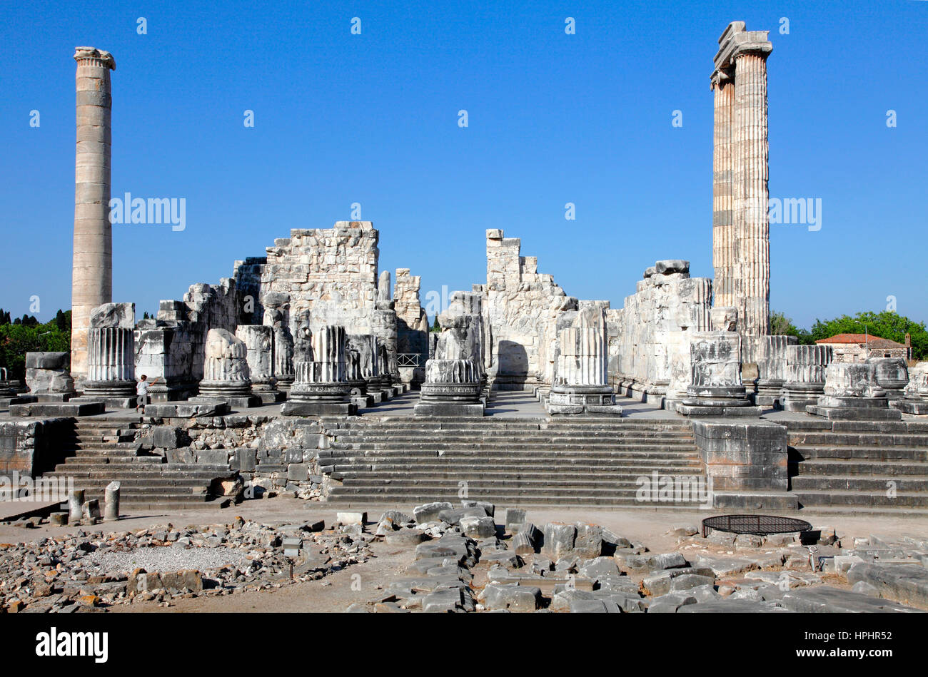 Turkey, province of Aydin, Didim, archaeological site of Dydimes, the ...