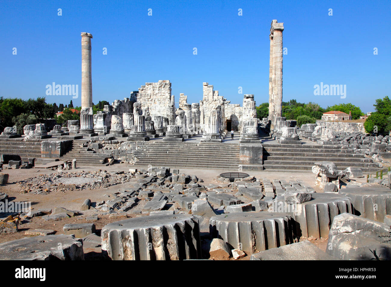 Turkey, province of Aydin, Didim, archaeological site of Dydimes, the ...