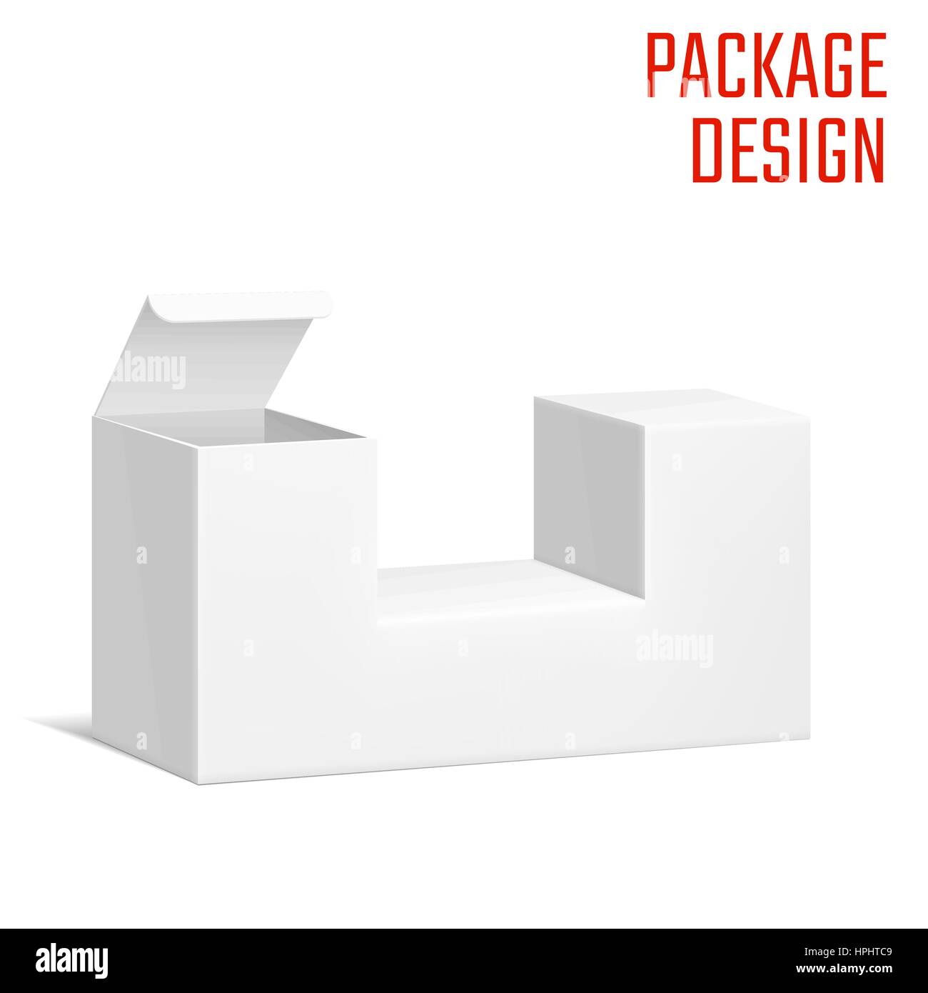 Box template craft hi-res stock photography and images - Alamy
