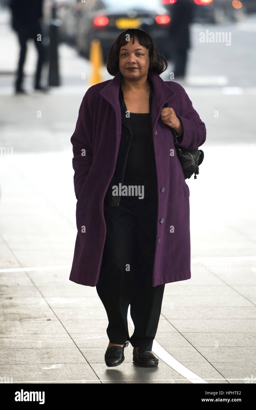 'The Andrew Marr Show' - Arrivals Featuring: Diane Abbott Where: London ...
