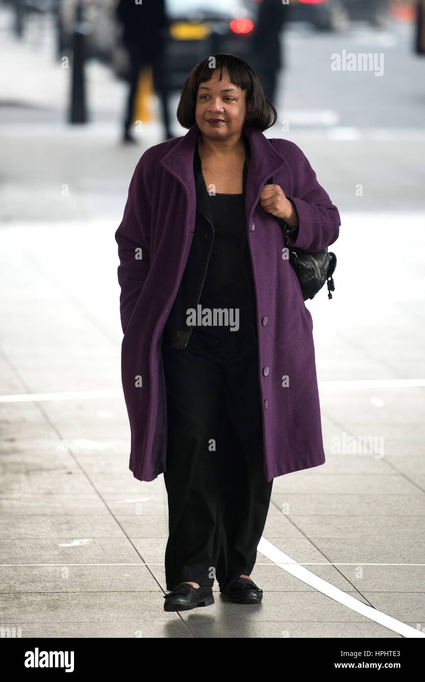 'The Andrew Marr Show' - Arrivals Featuring: Diane Abbott Where: London ...